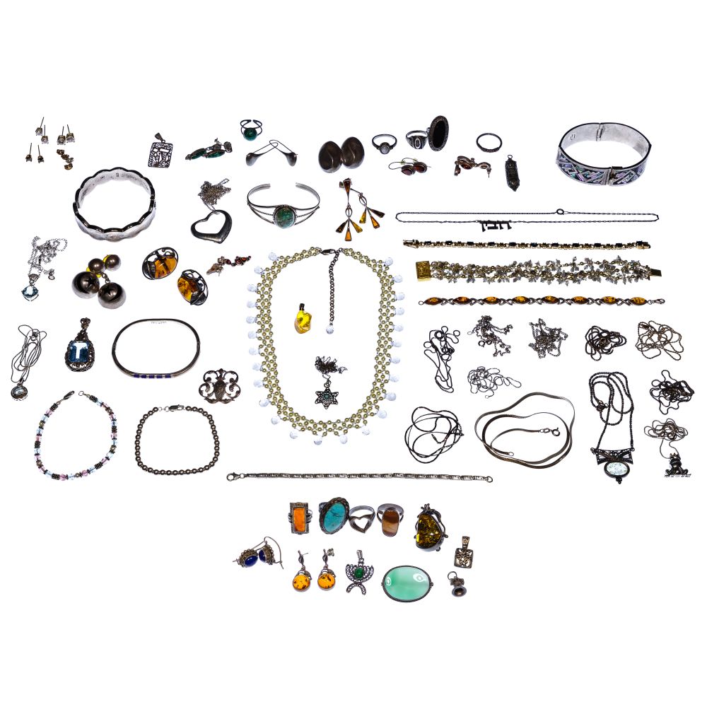 Sterling Silver And Coin 900 Silver Jewelry Assortment Leonard Auction Sterling Silver And Coin 900 Silver Jewelry Assortment Leonard Auction