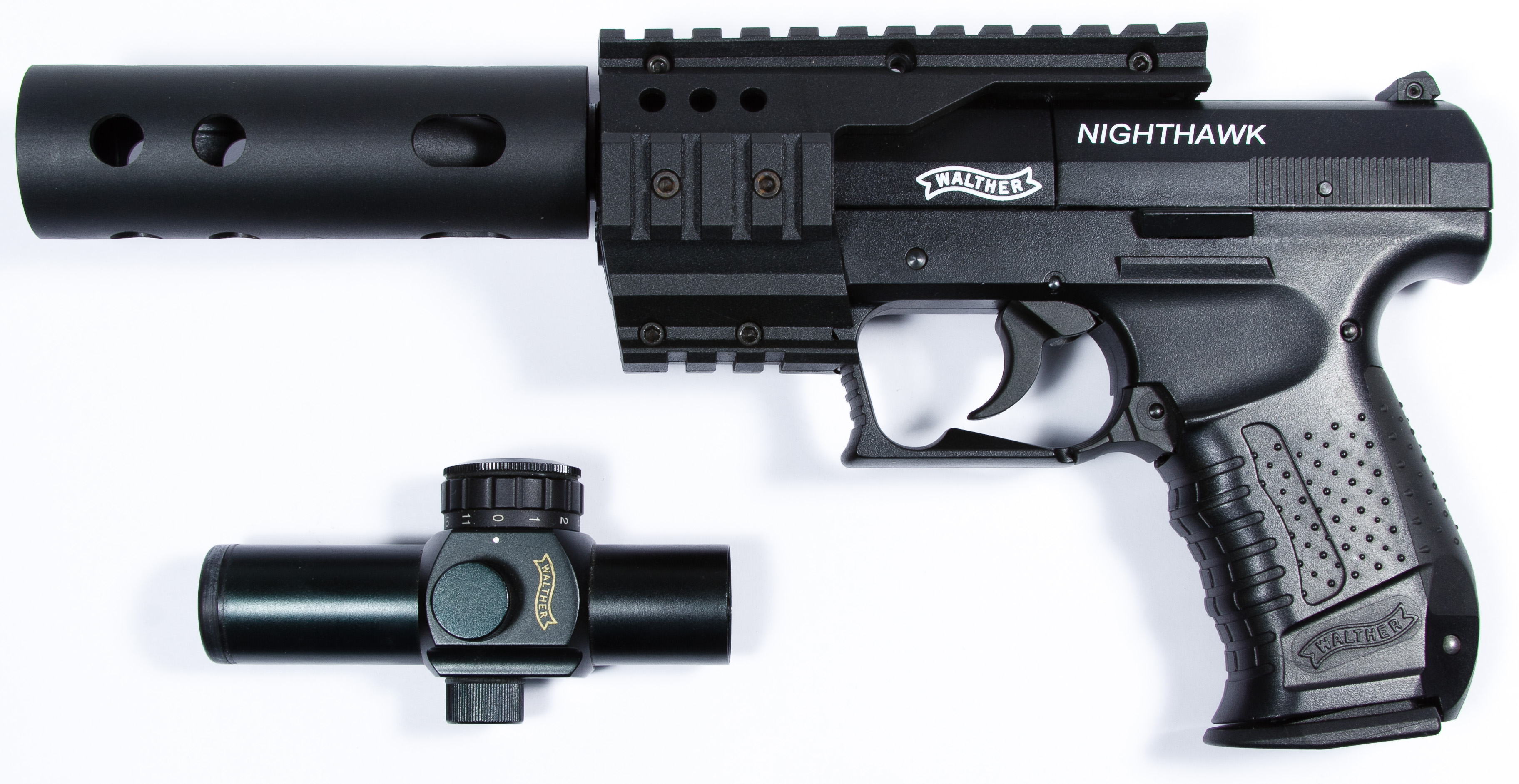 Walther Nighthawk .177 Cal. Pellet Pistol (Serial