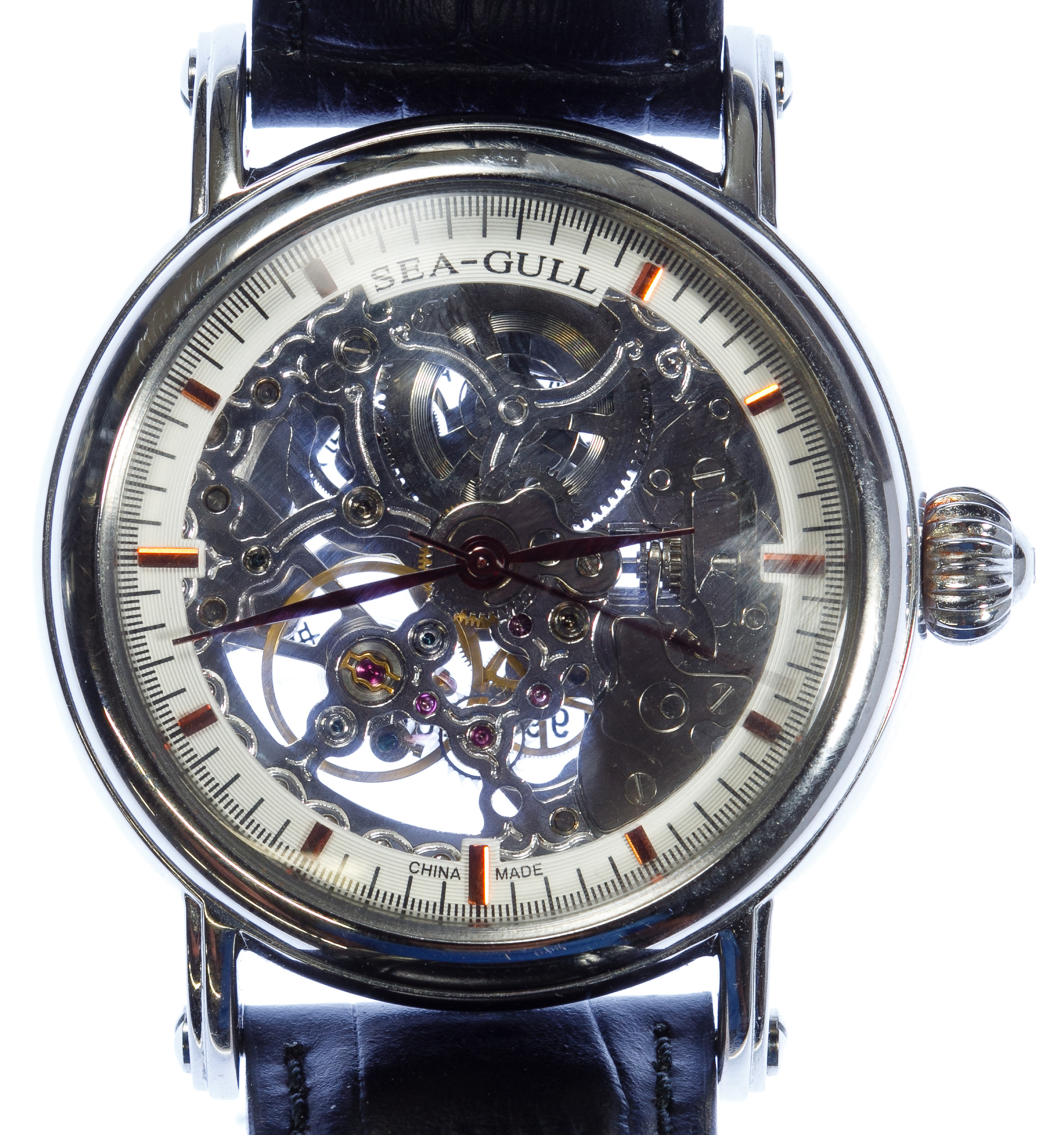 Seagull M182SK Automatic Skeleton Wrist Watch