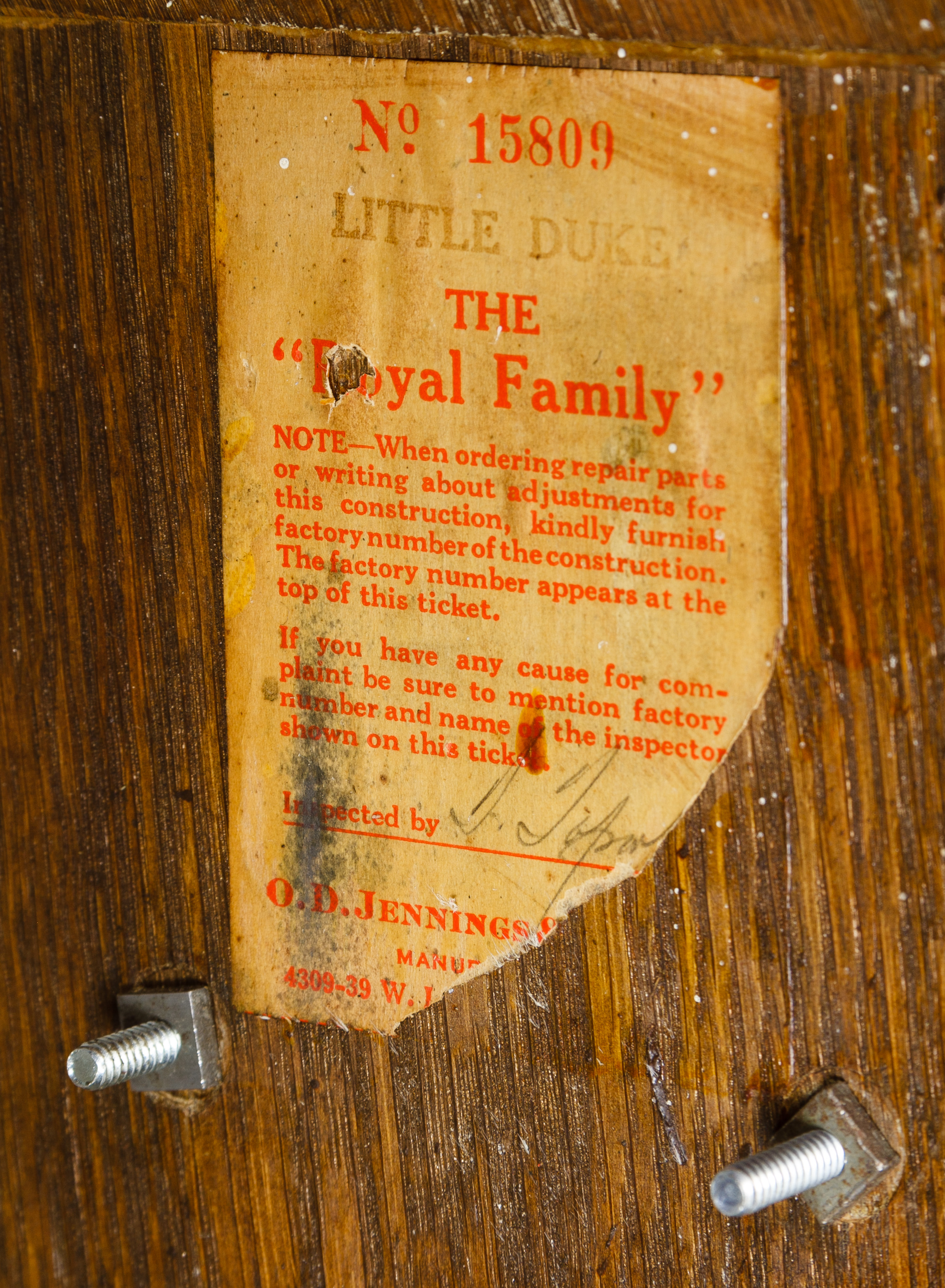 Jennings 'Little Duke' Penny Slot Machine