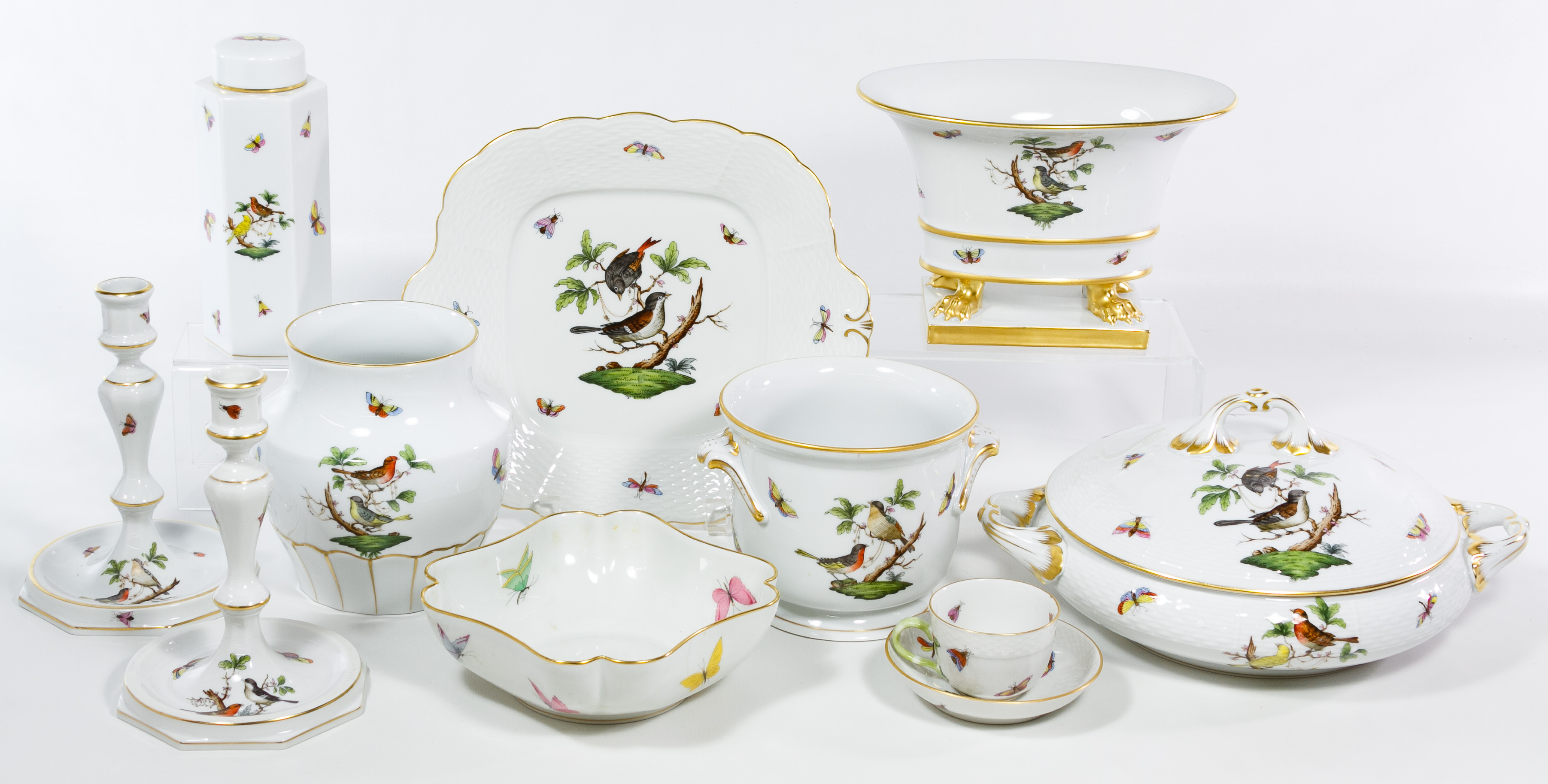 Herend 'Antique Rothschild' China Serving Dish