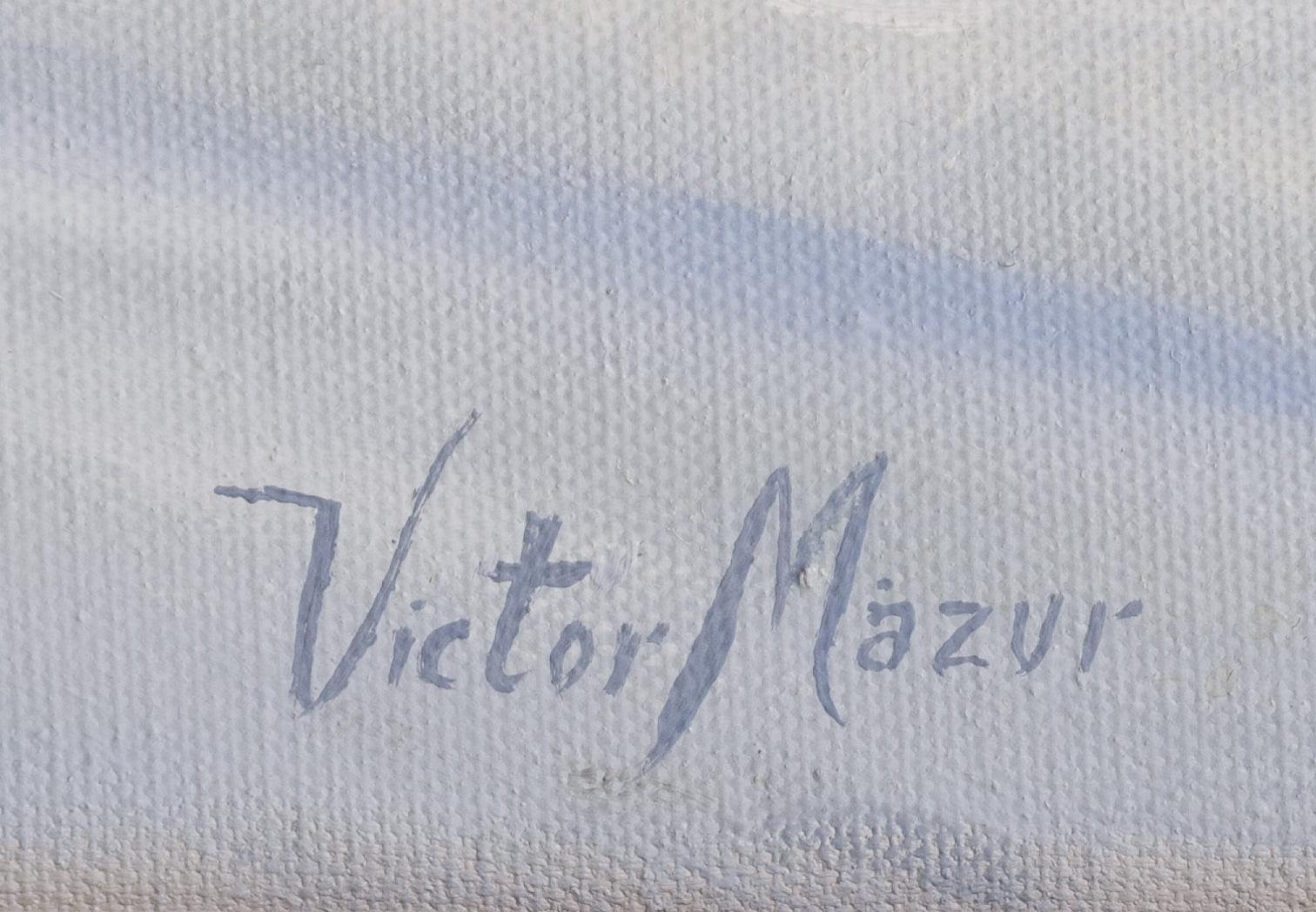 Victor Mazur (Russian, 20th Century) Oil on Canvas
