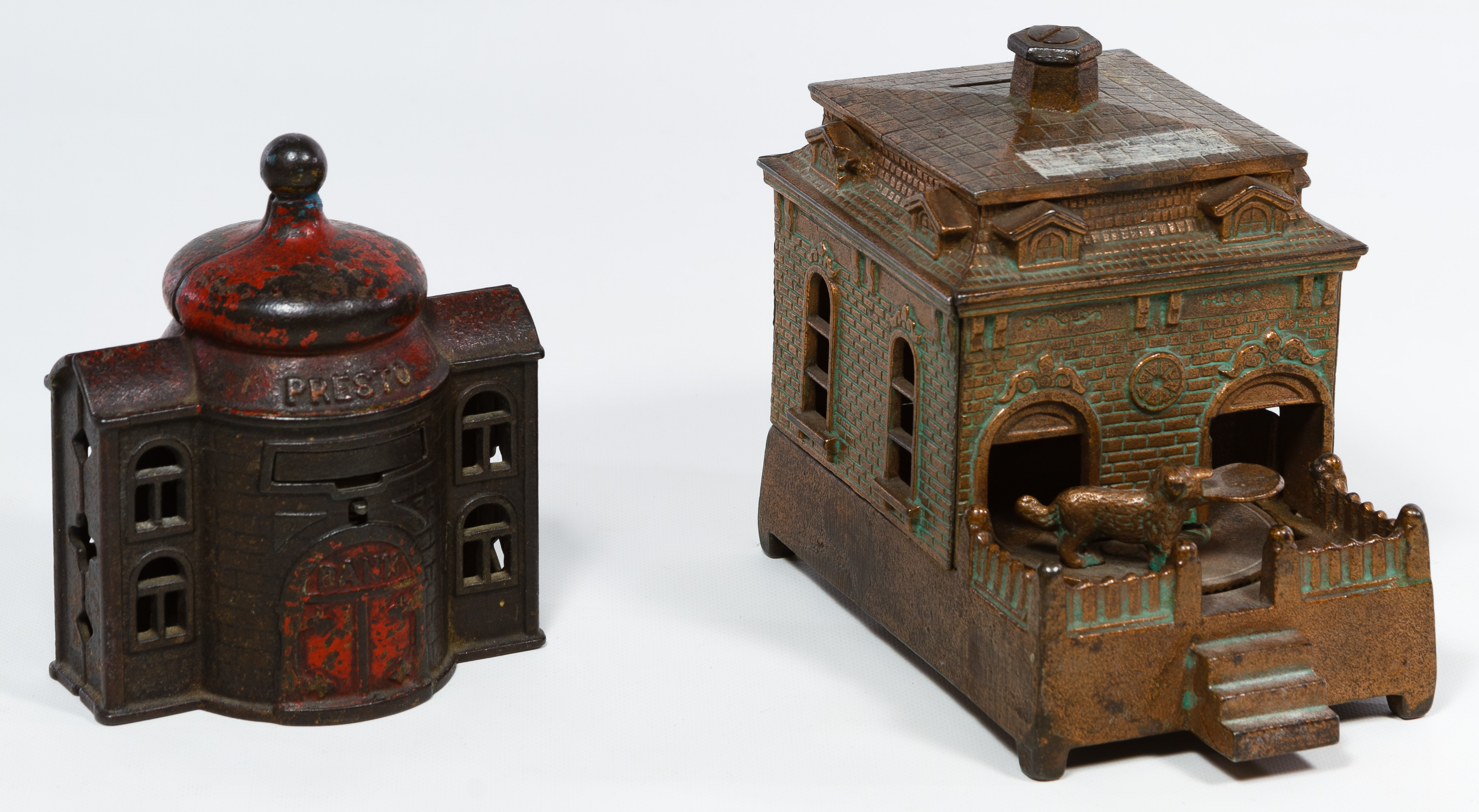 Cast Iron Architectural Still Bank Assortment - Apr 23, 2017 | Leonard ...