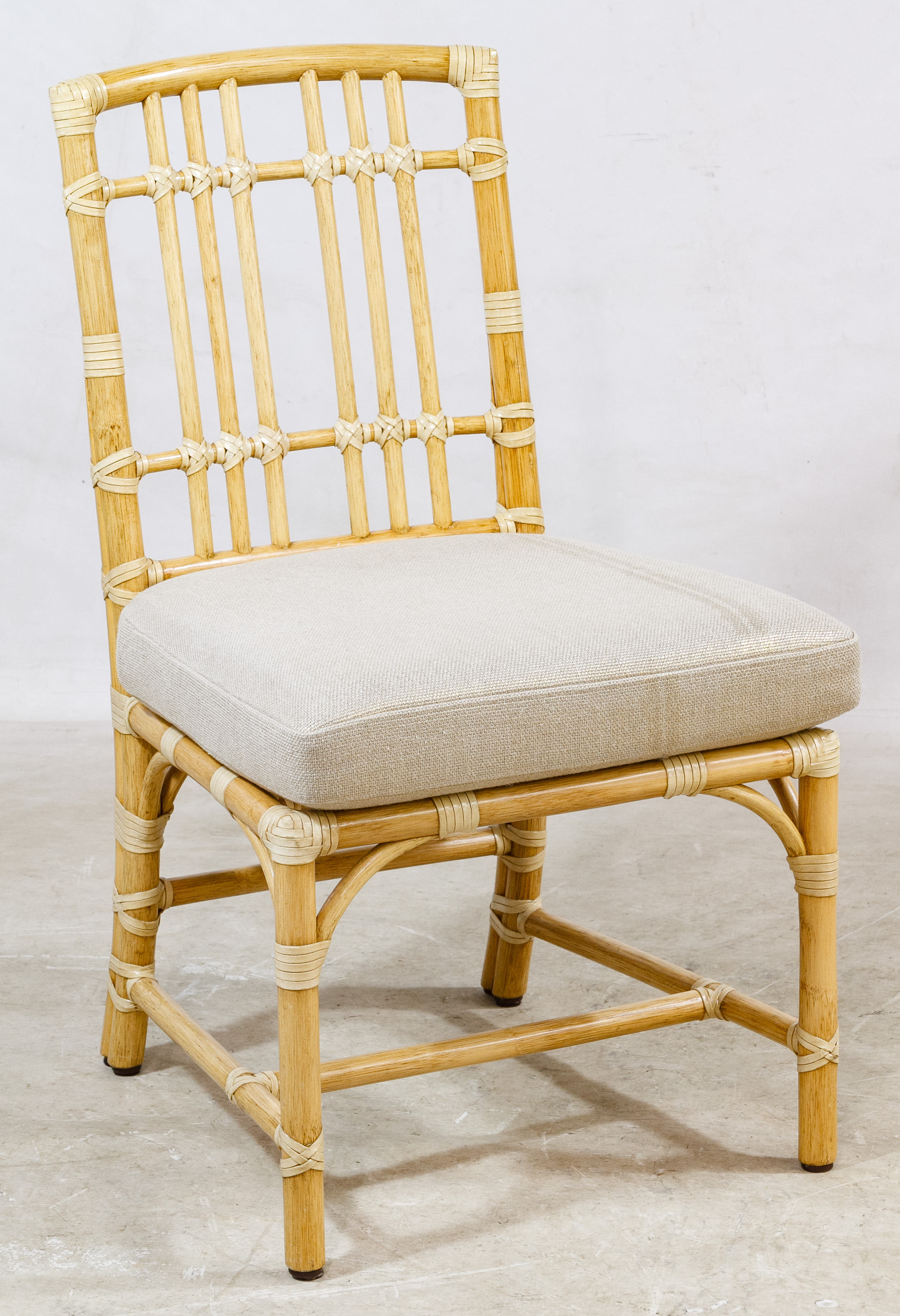 McGuire Balboa Rattan Side Chair - Jun 25, 2017 | Leonard Auction, Inc ...