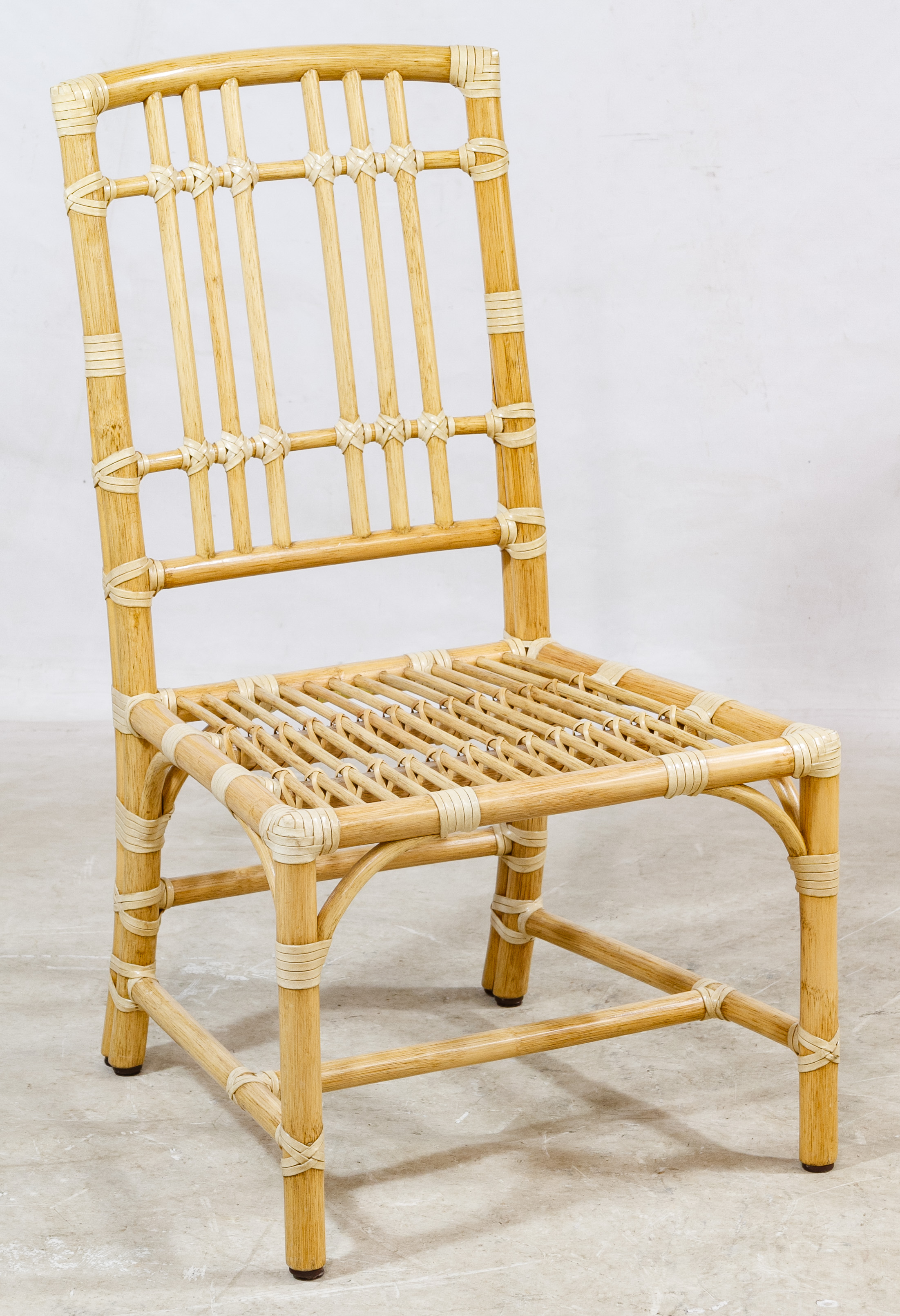 McGuire Balboa Rattan Side Chair - Jun 25, 2017 | Leonard Auction, Inc ...