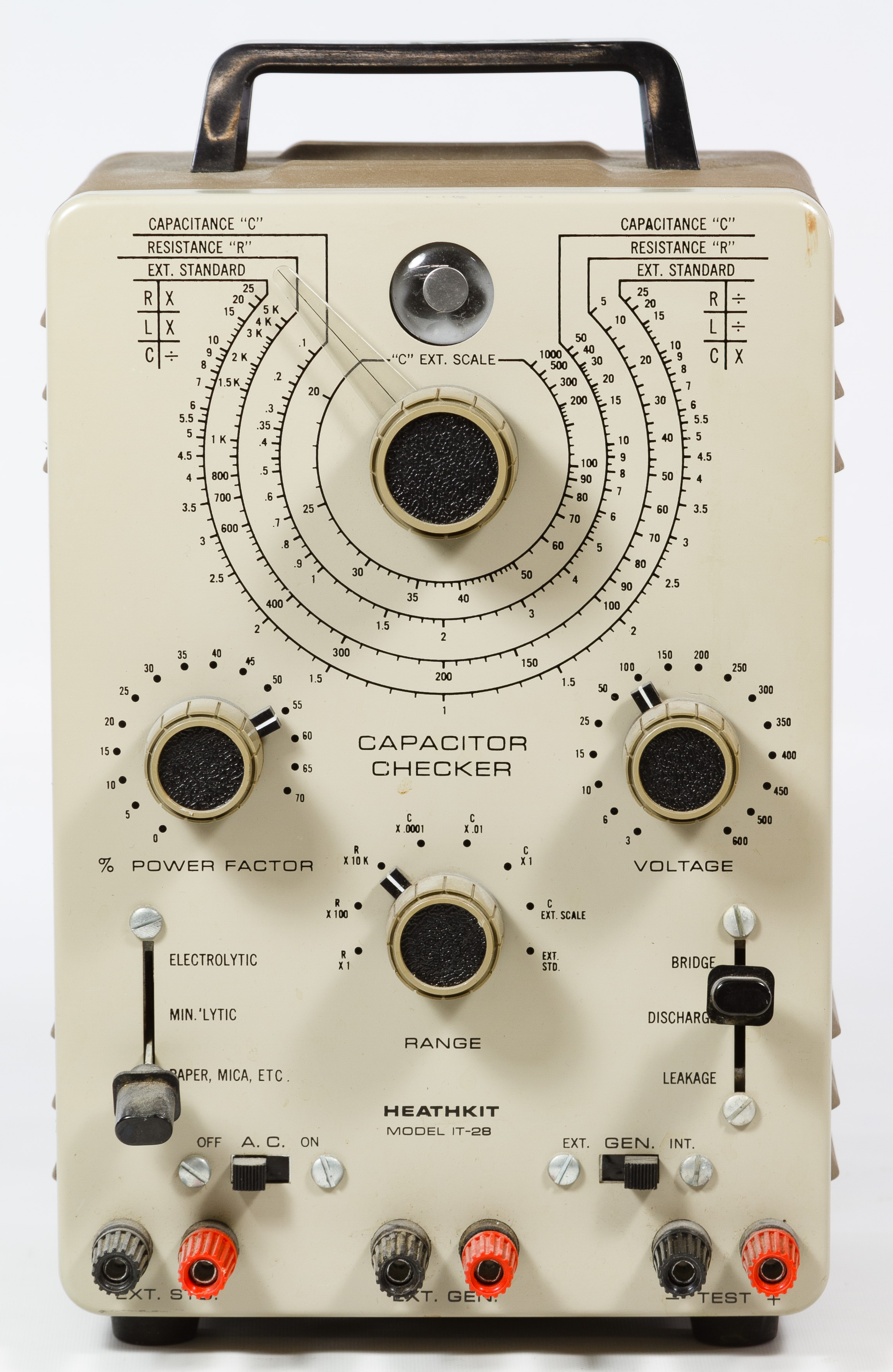 Heathkit Model IT-28 Capacitor Checker