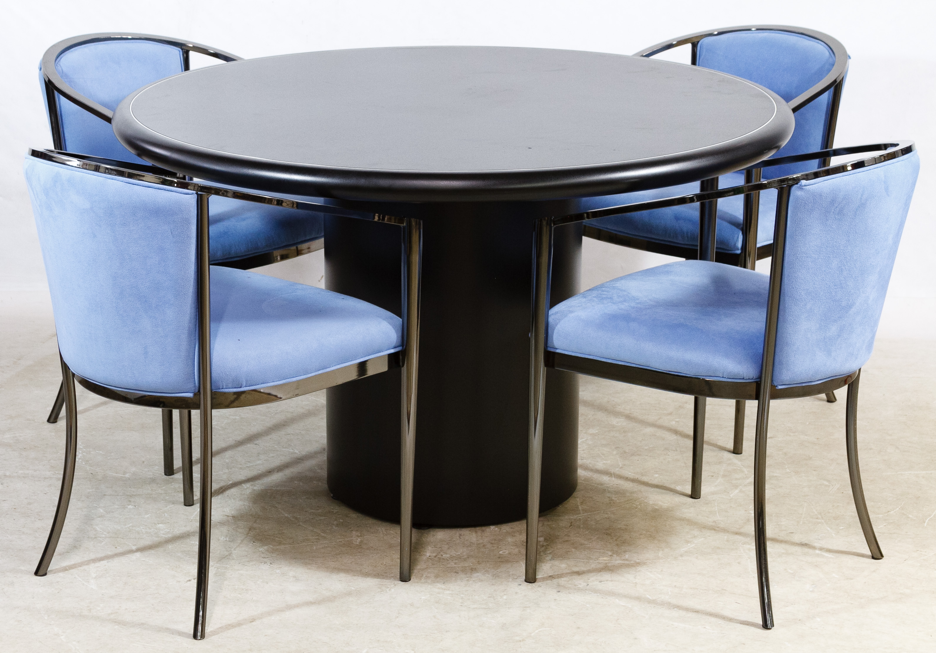 MCM Pedestal Table and Chairs by Design Institute of