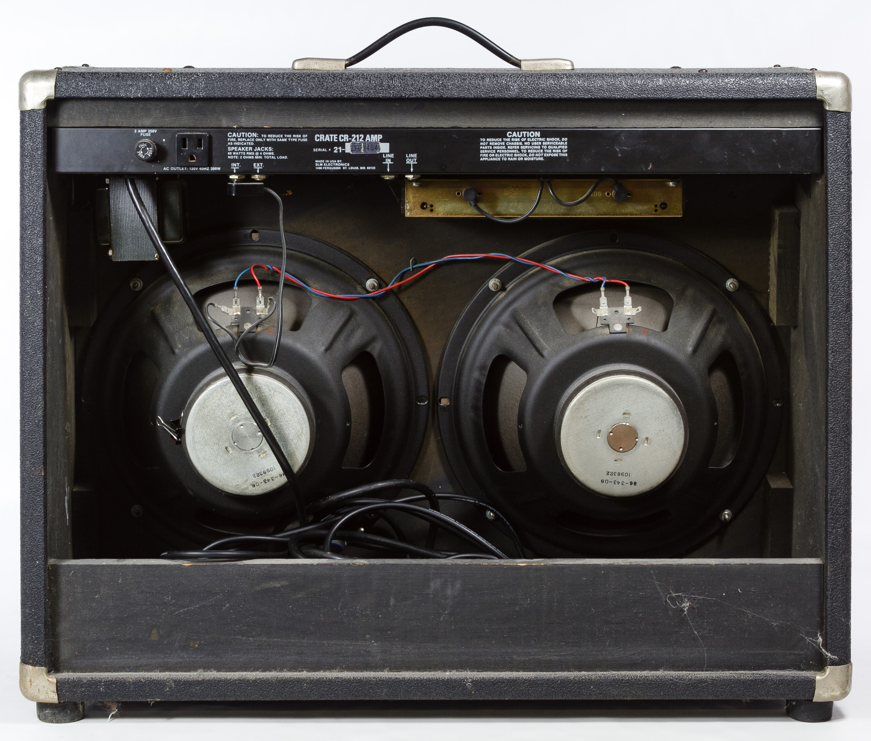 SLM Electronics Crate CR-212 Amplifier - Jun 25, 2017 | Leonard Auction ...