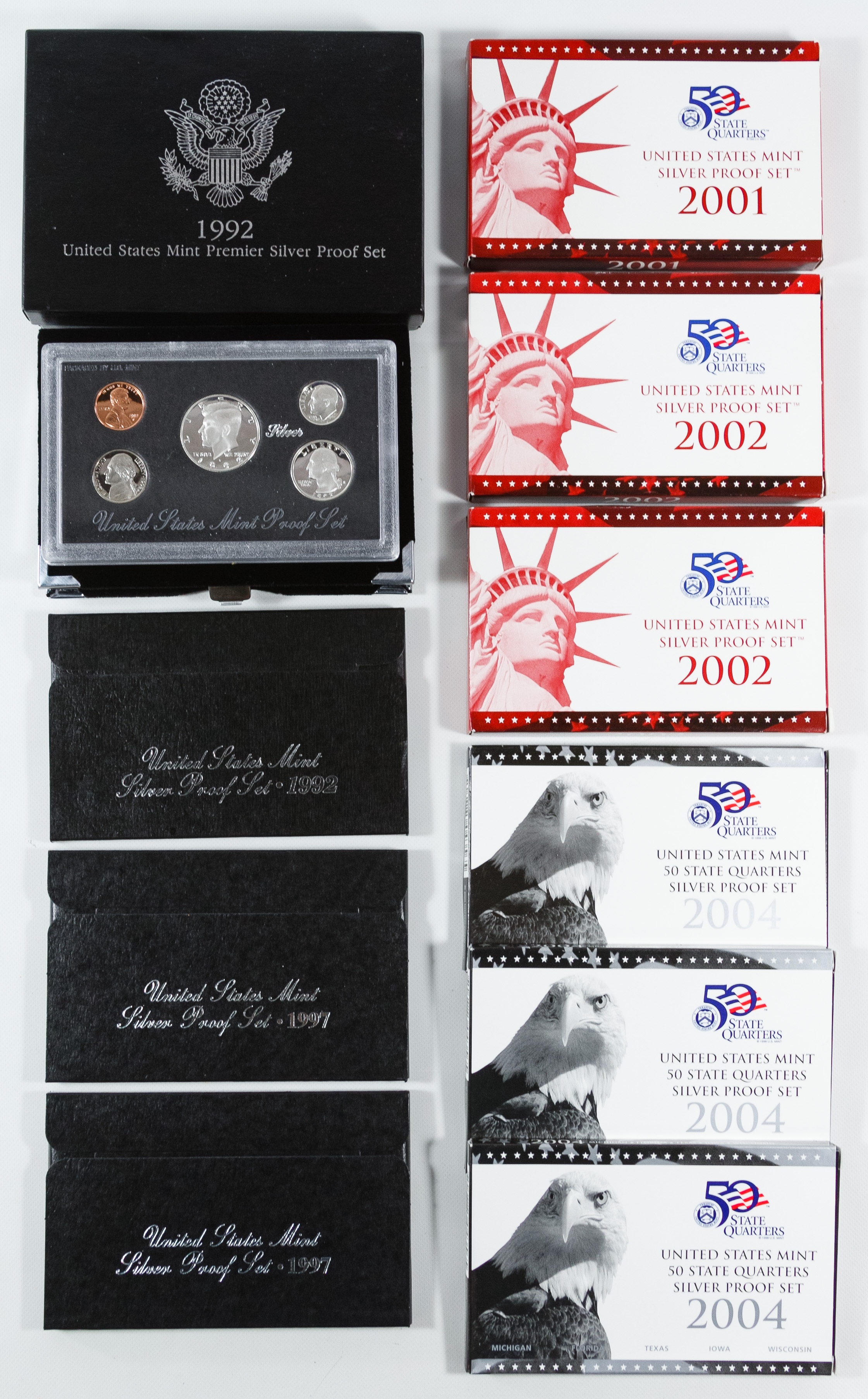 US Proof and Mint Set Assortment