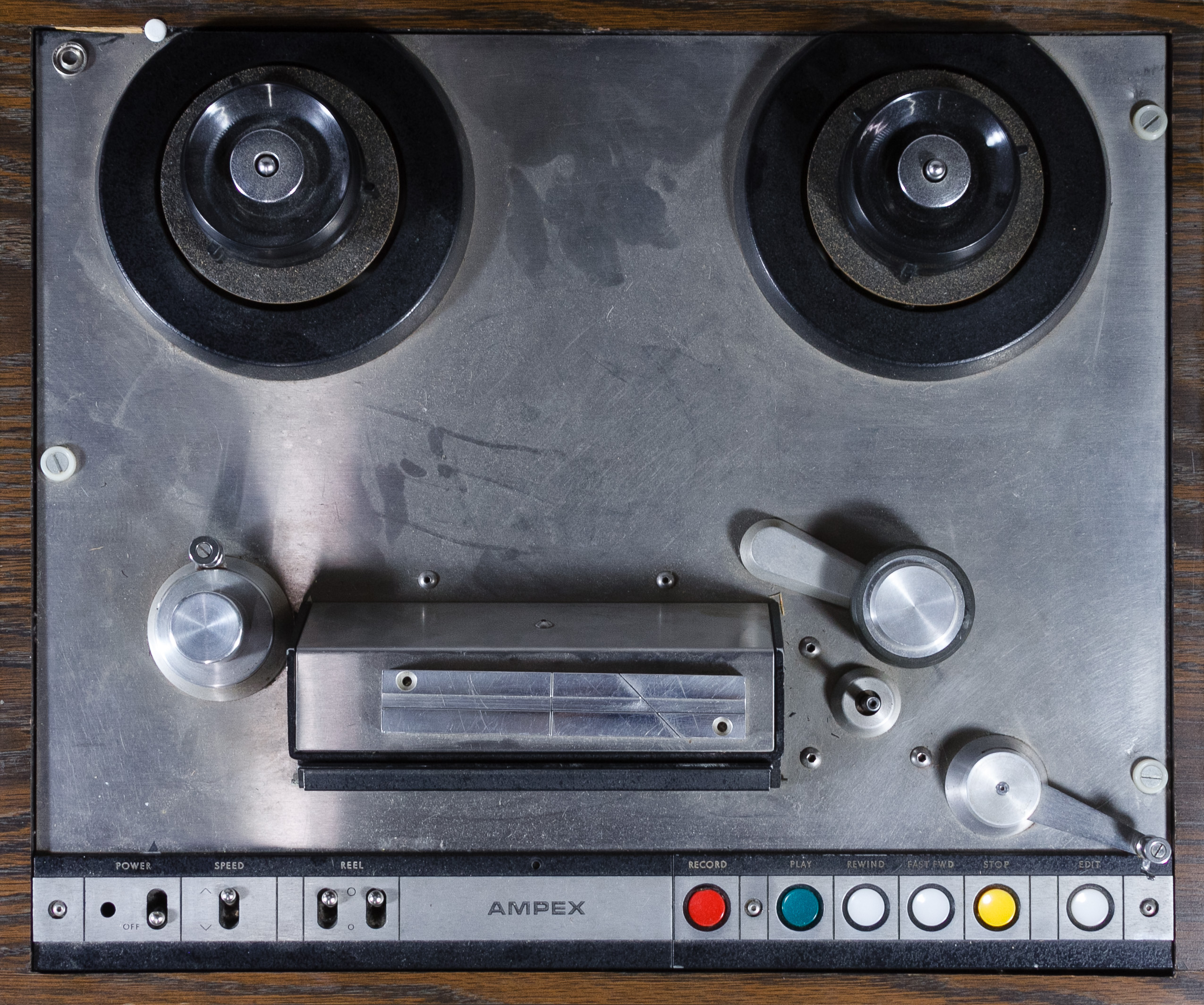 Ampex Reel to Reel Recorder Console
