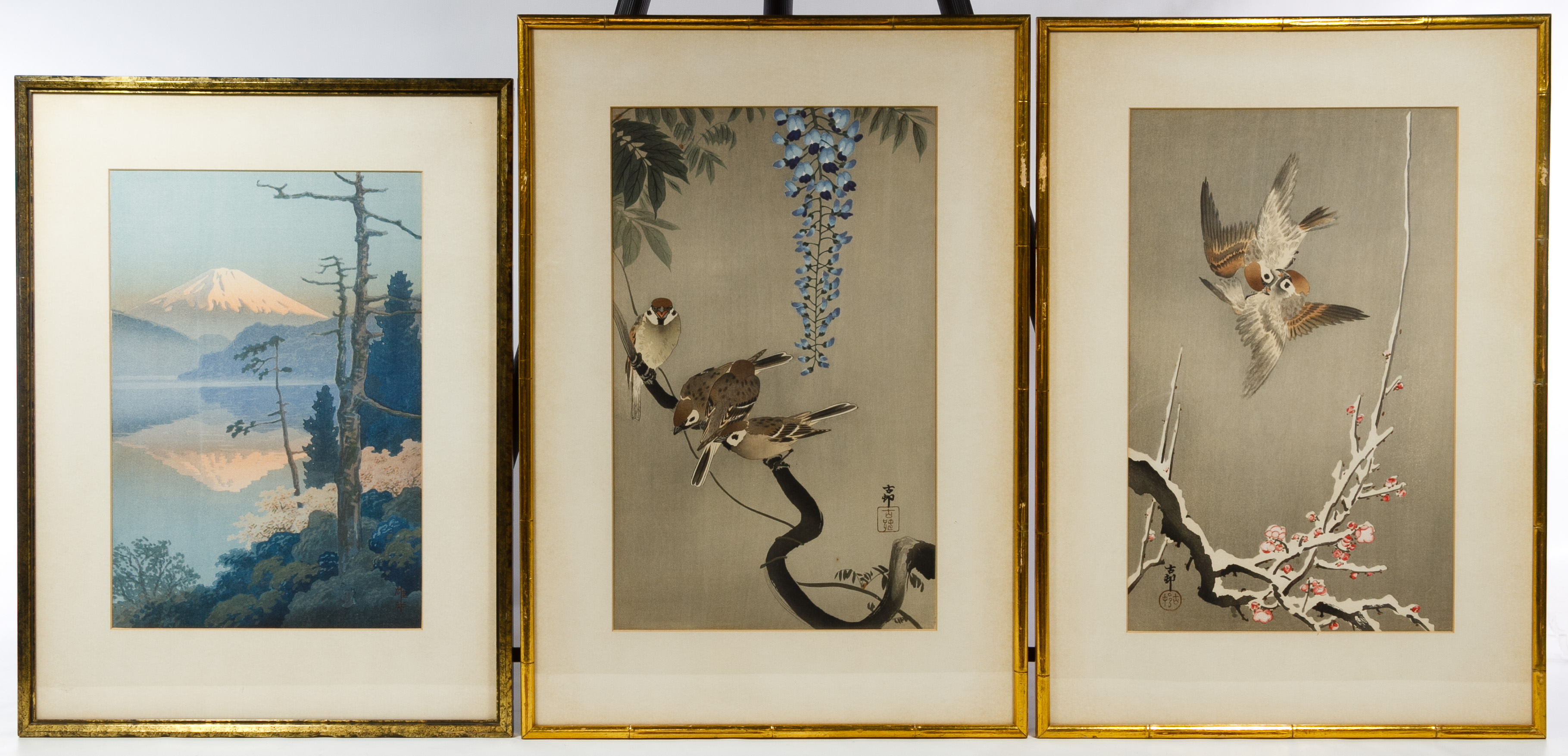Ohara Koson (Japanese, 1877-1945) Framed Prints
