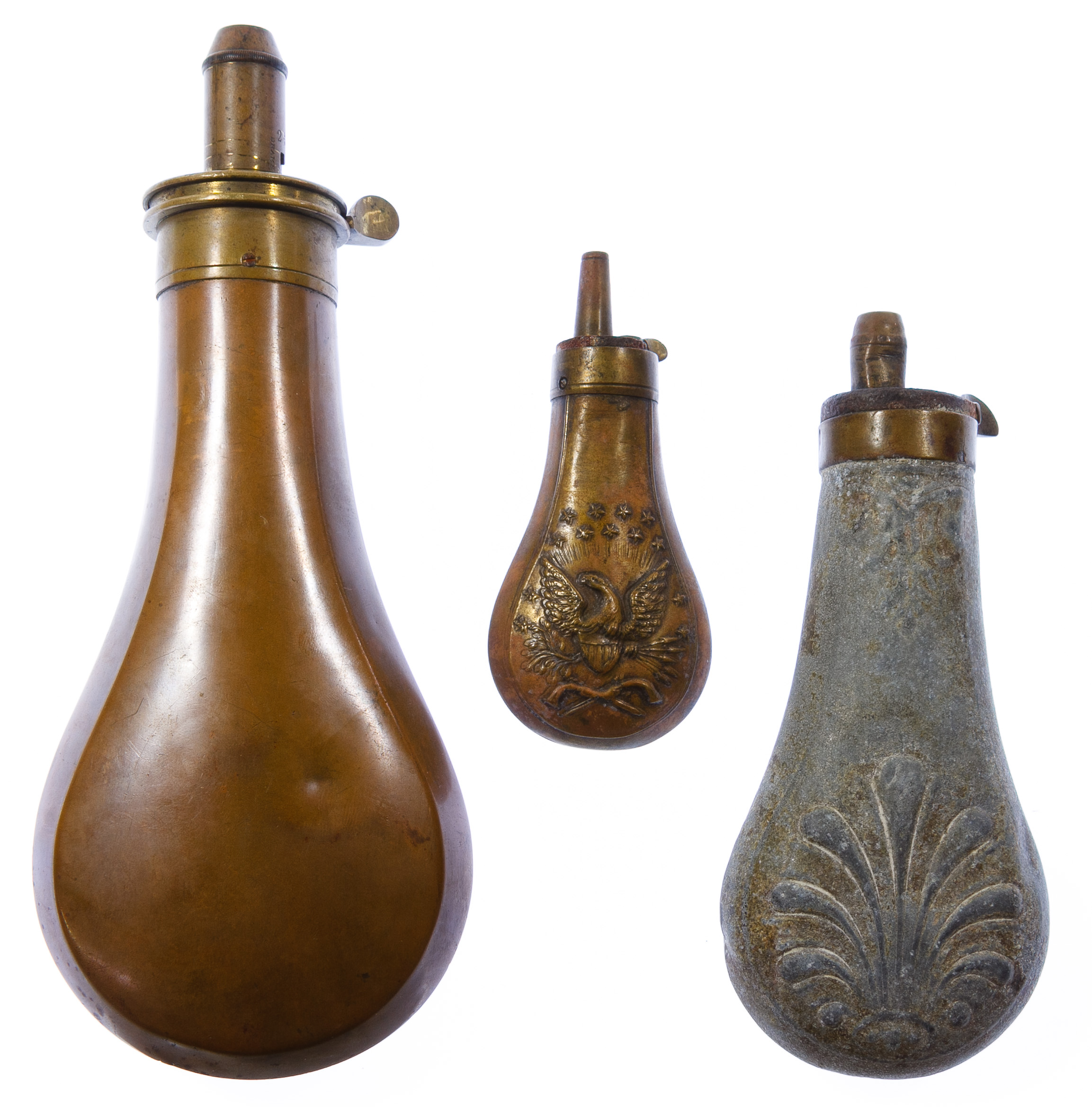 Civil War Era Powder Flasks