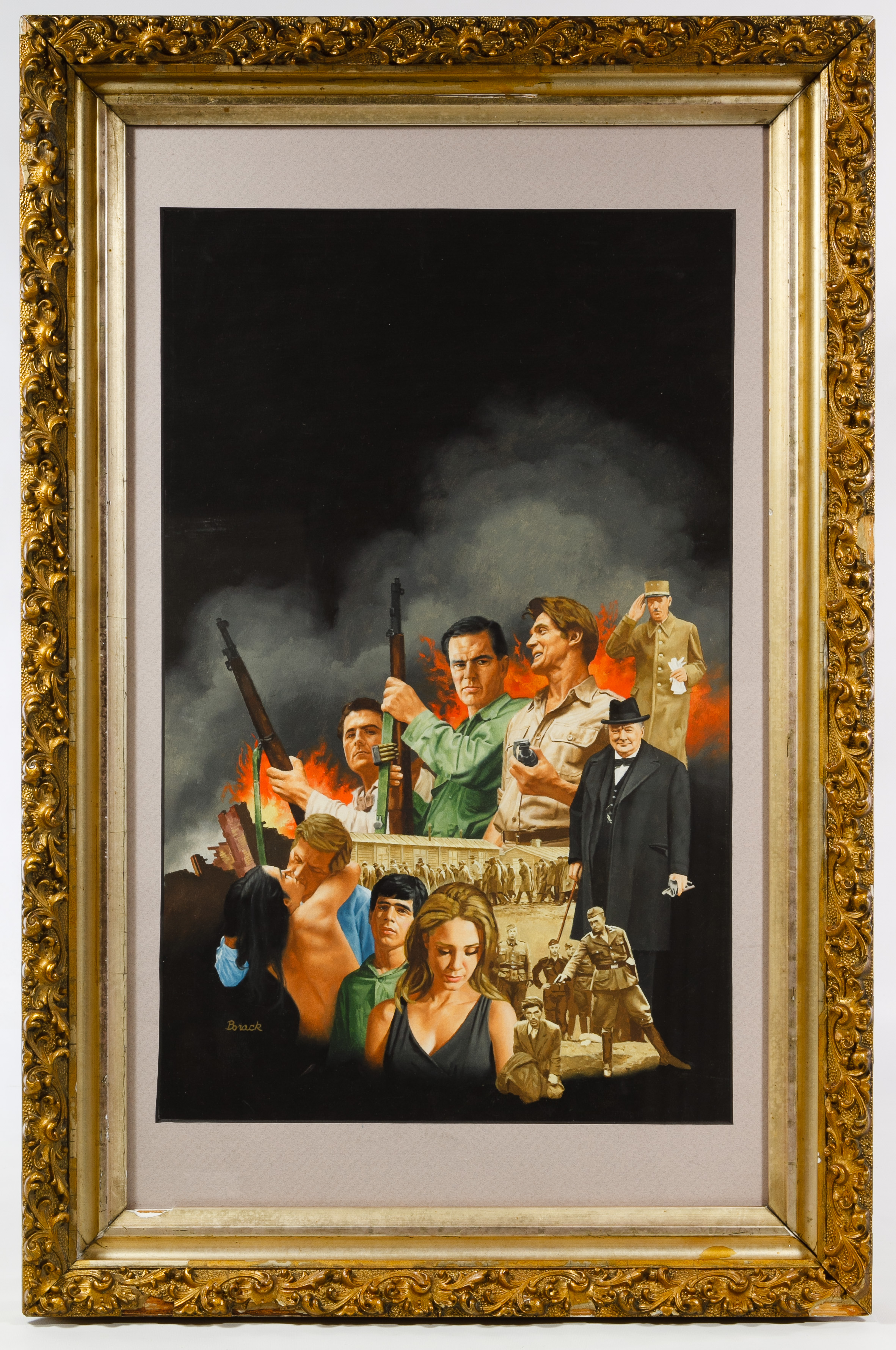 Stanley Borack (American, b.1927) Paperback Book Cover
