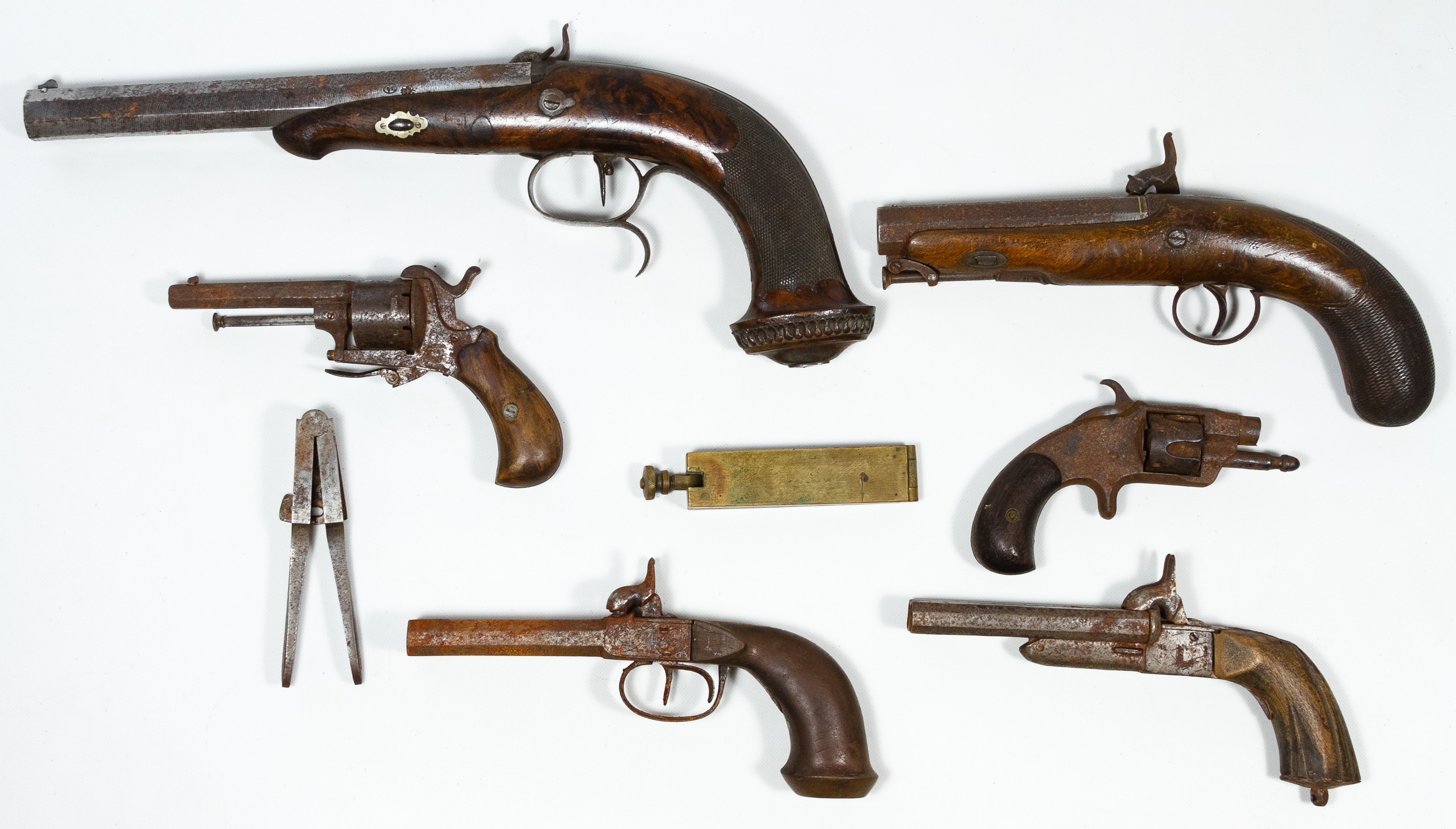 Black Powder and Percussion Pistol Assortment