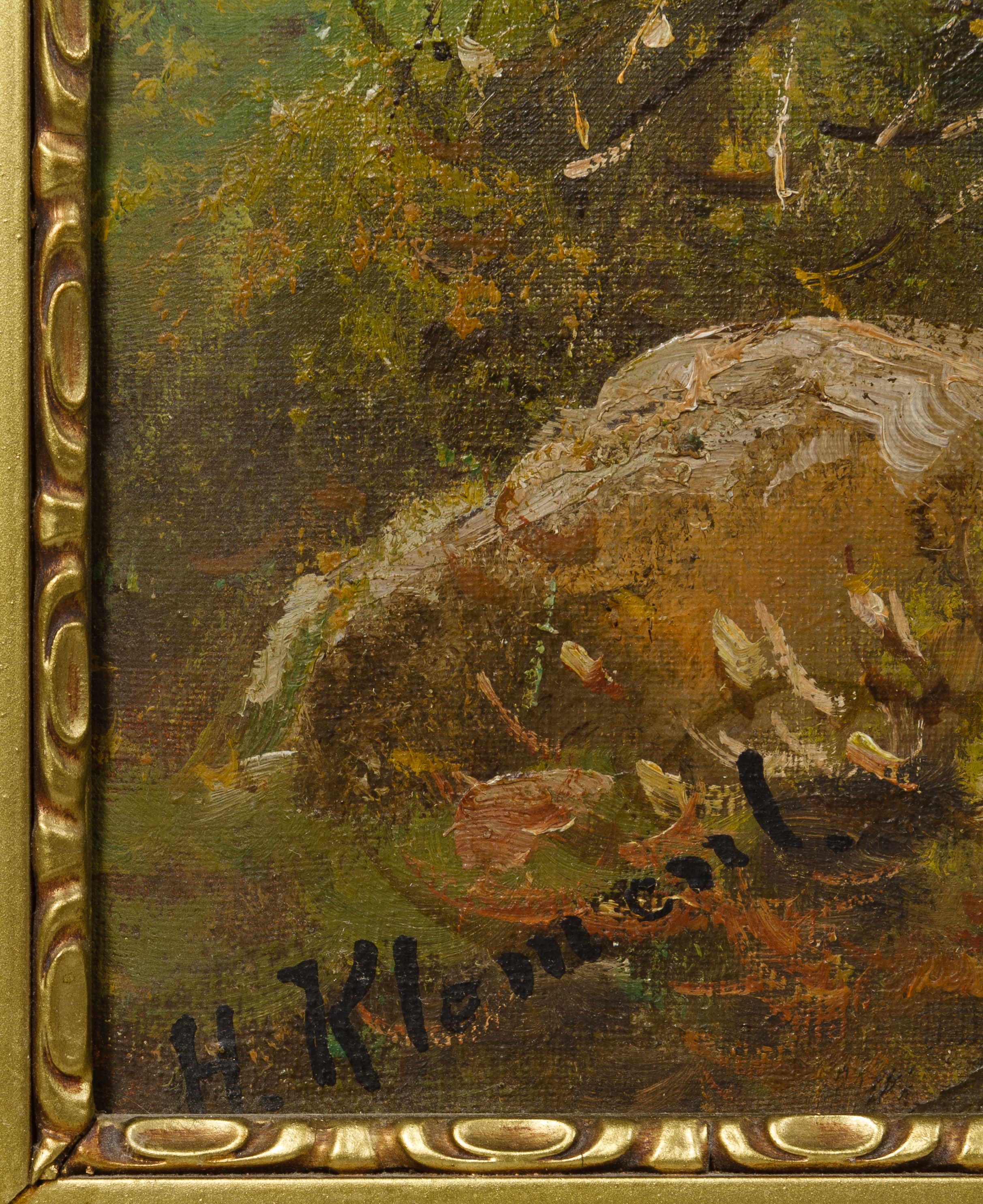 Hans Klement (Austria, b.1860) Oil on Canvas