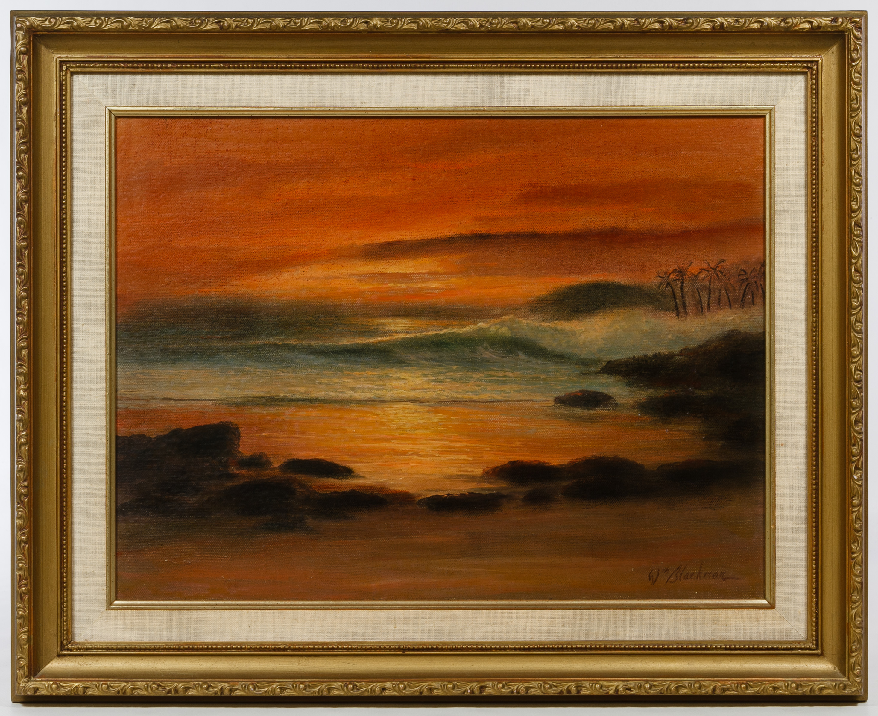 Charles Whitney (American, 1858-1949) Watercolor on