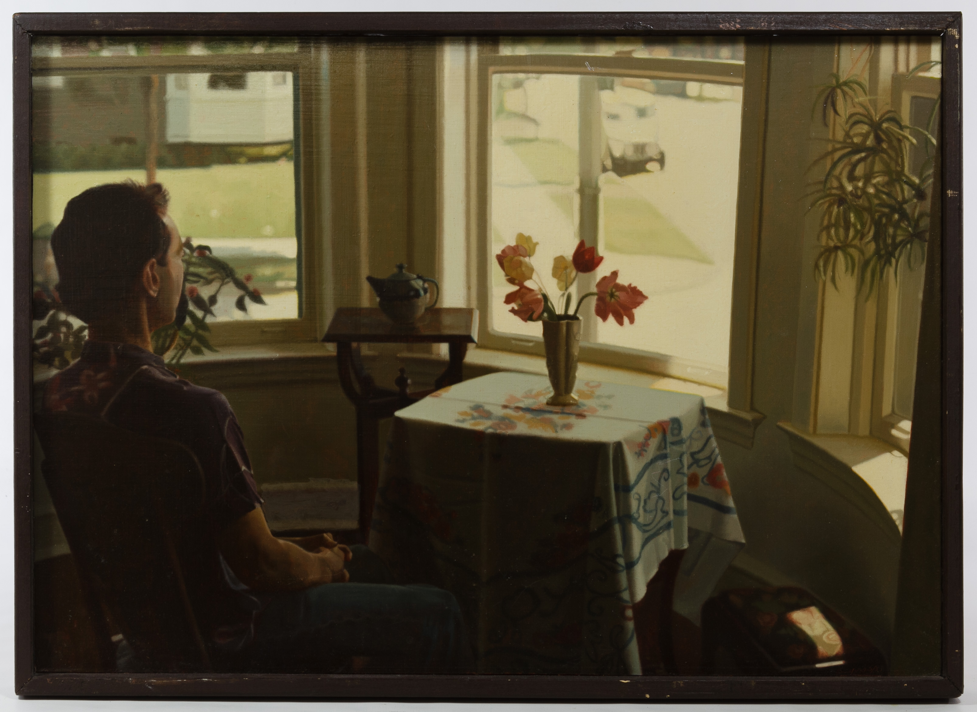 John Sayers (American, 20th Century) Oil on Board