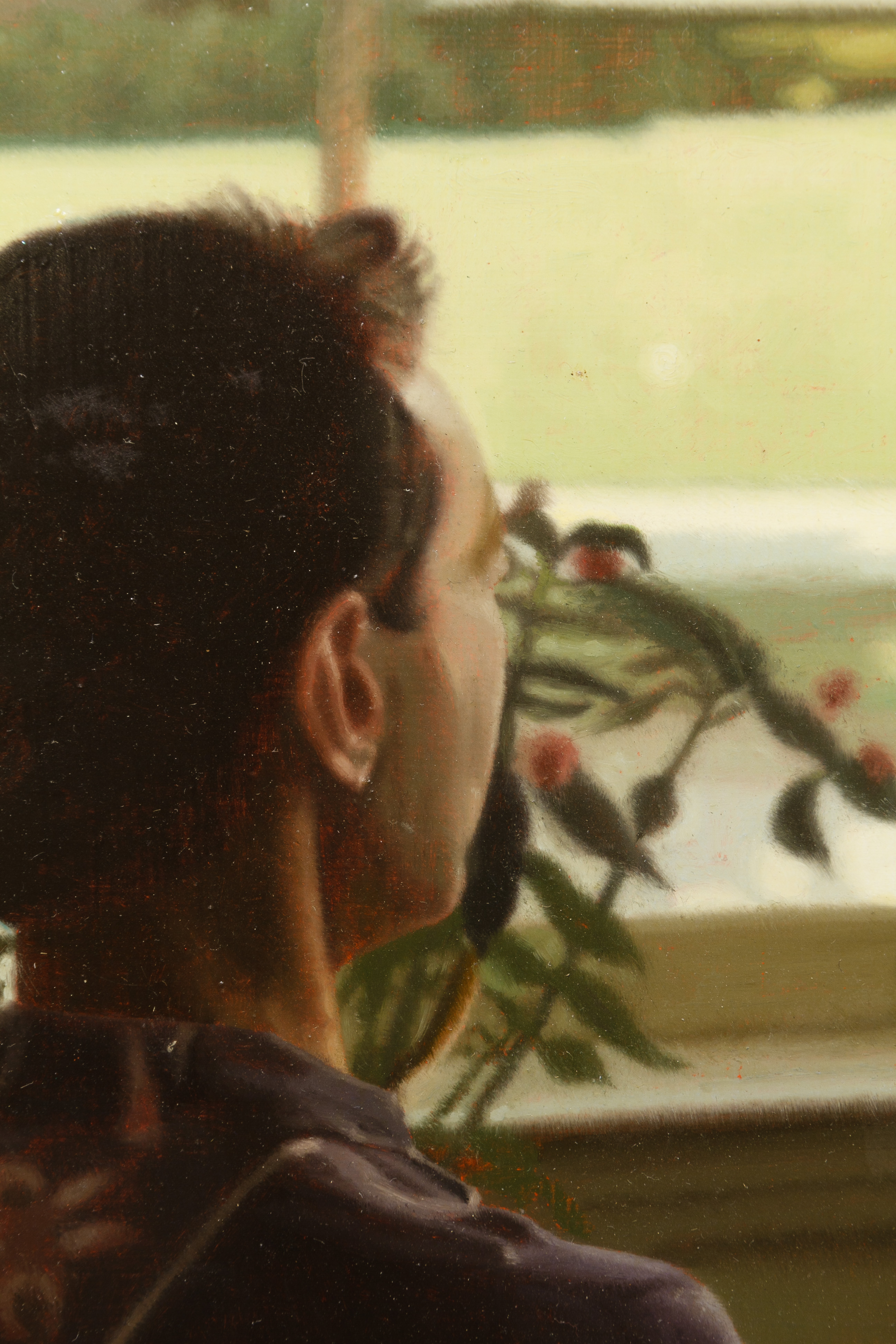 John Sayers (American, 20th Century) Oil on Board