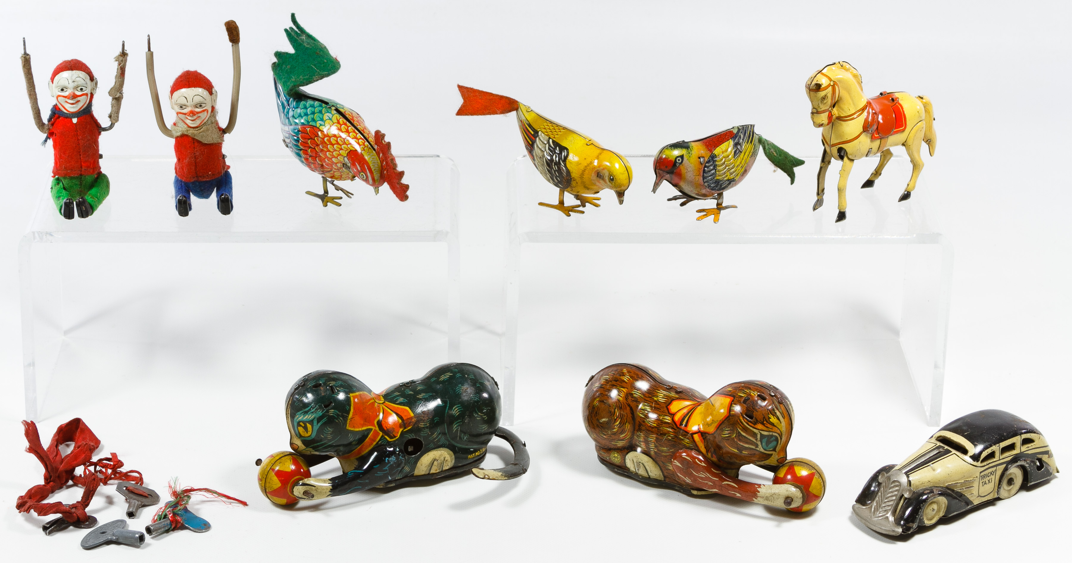 Wind-Up Tin Toy Assortment
