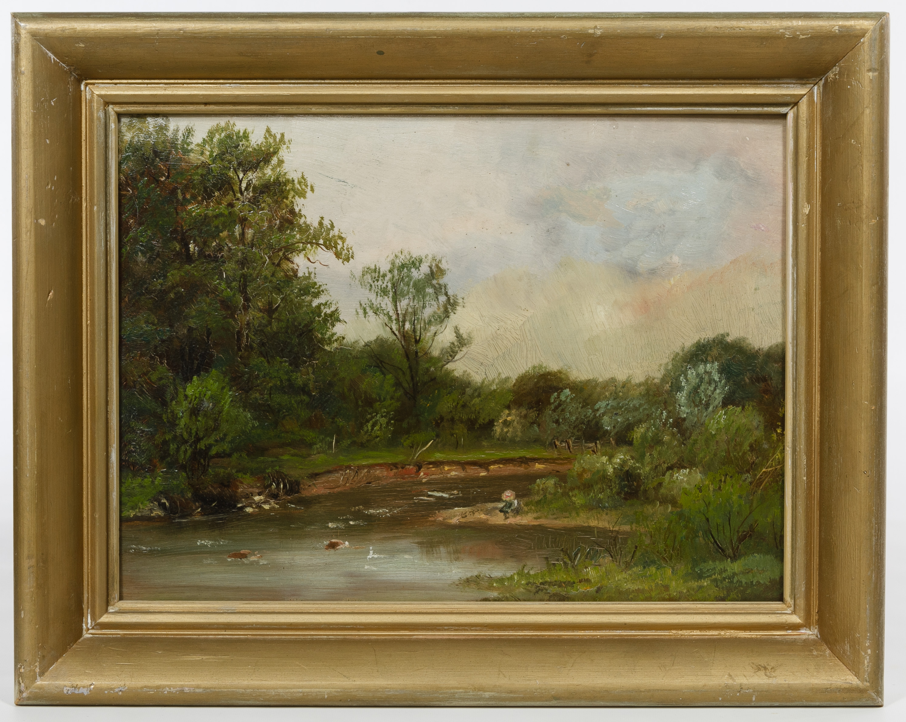 Charles Whitney (American, 1858-1949) Watercolor on