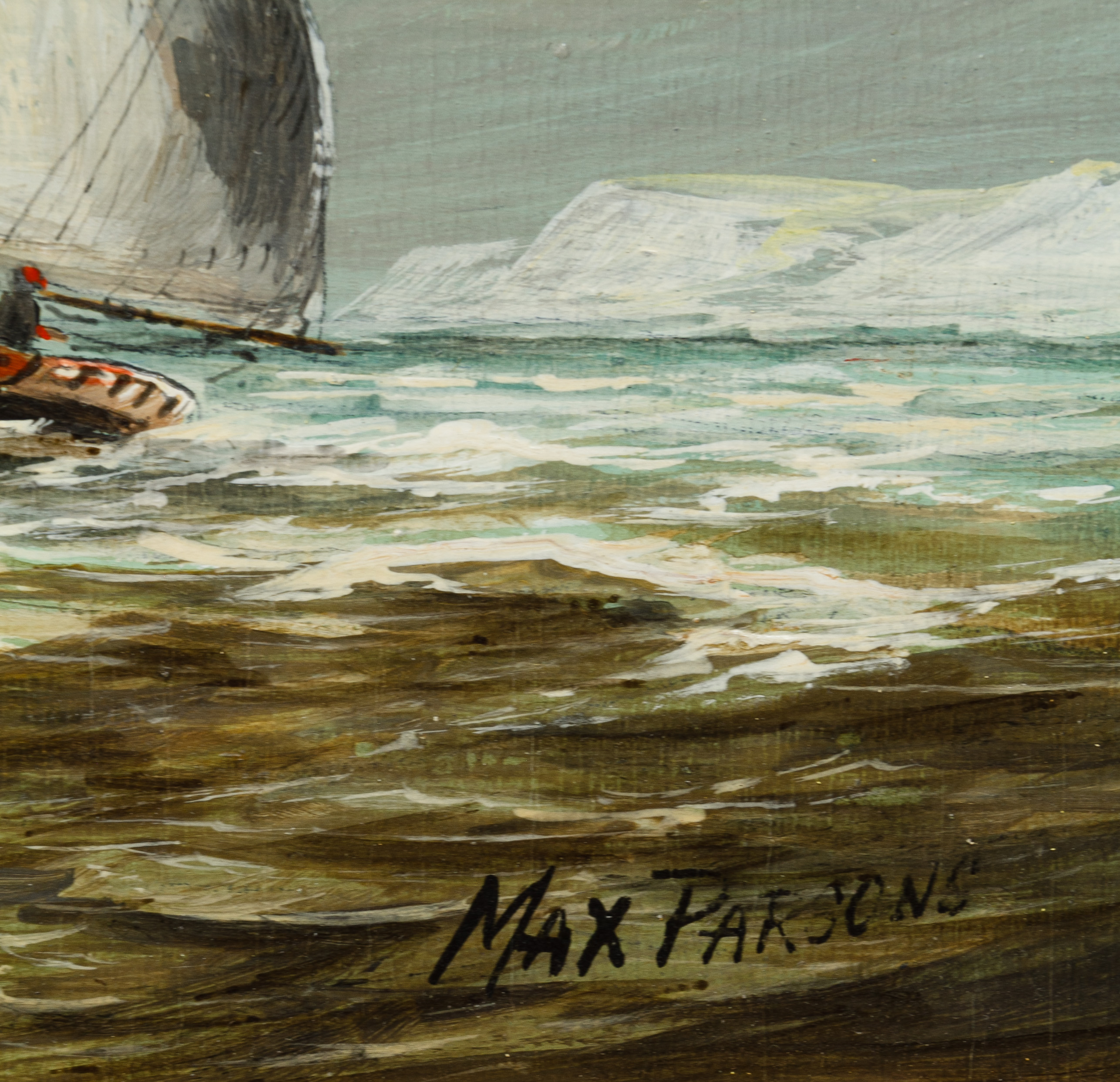 Max Parsons (British, 1915-1998) Oil on Board