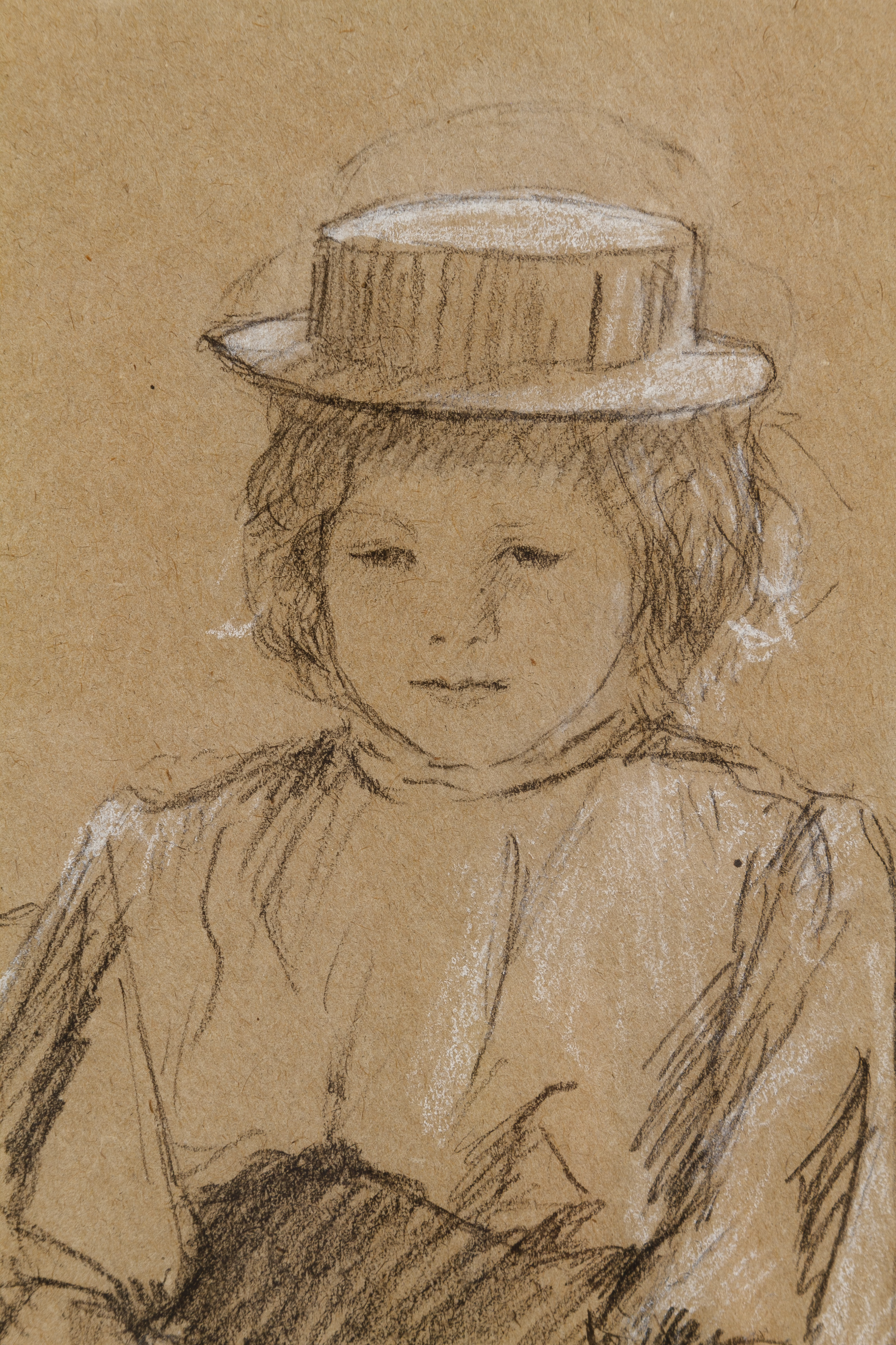 Kenneth Frazier (American, 1867-1949) 'Seated Girl'