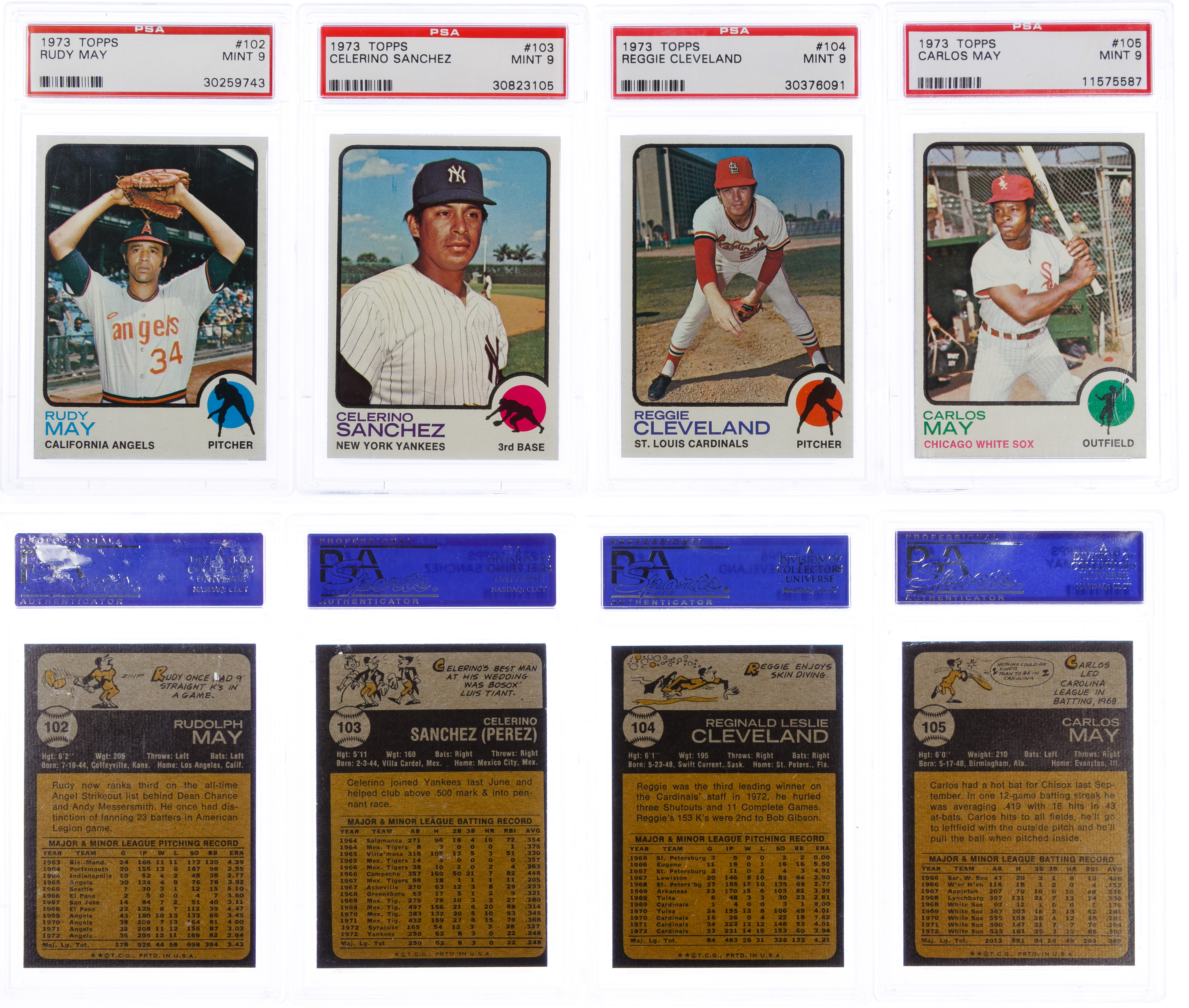 Topps Graded Baseball Card Assortment Psa 9 Mint