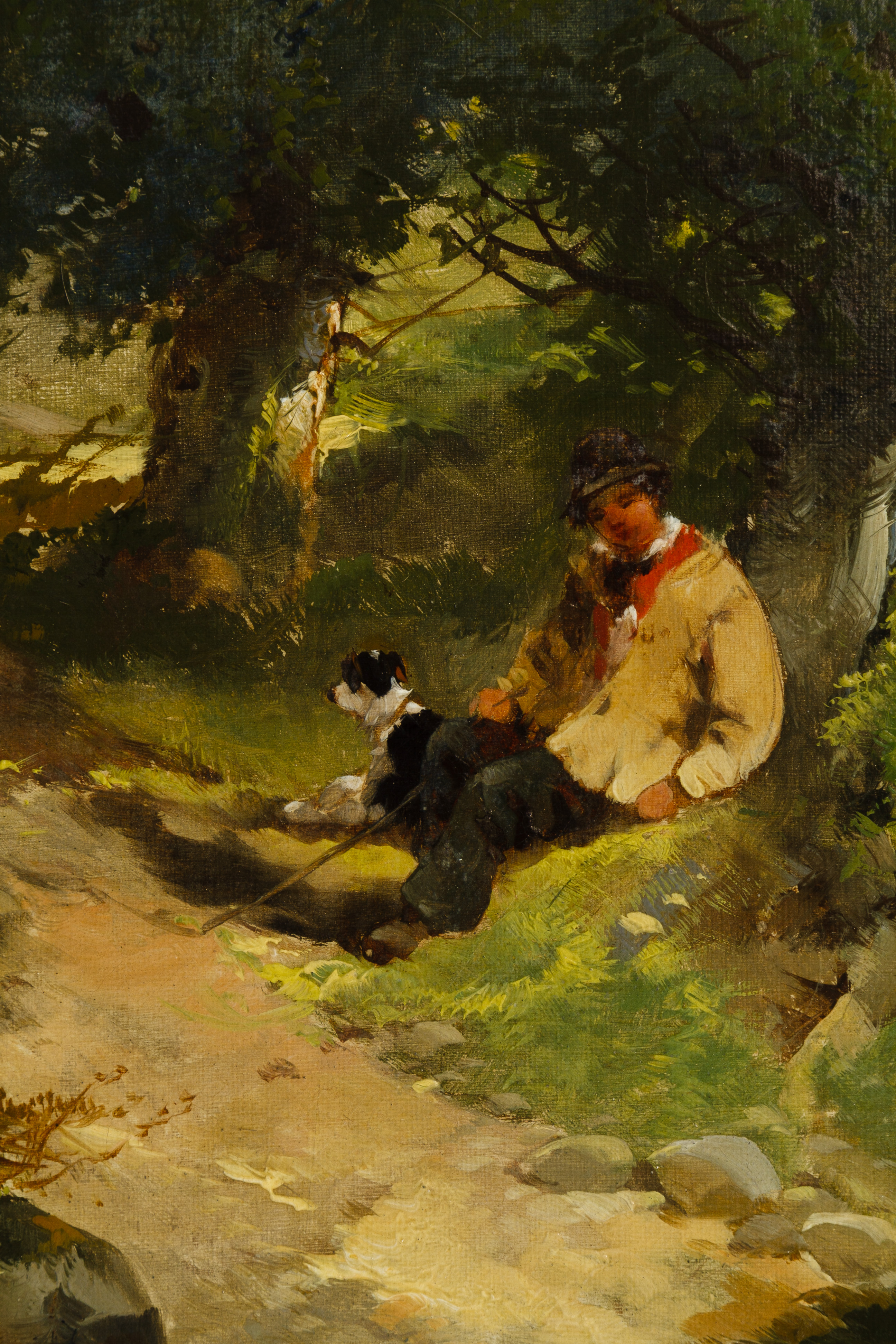 Joseph Horlor (British, 1809-1887) 'A Summer Landscape'