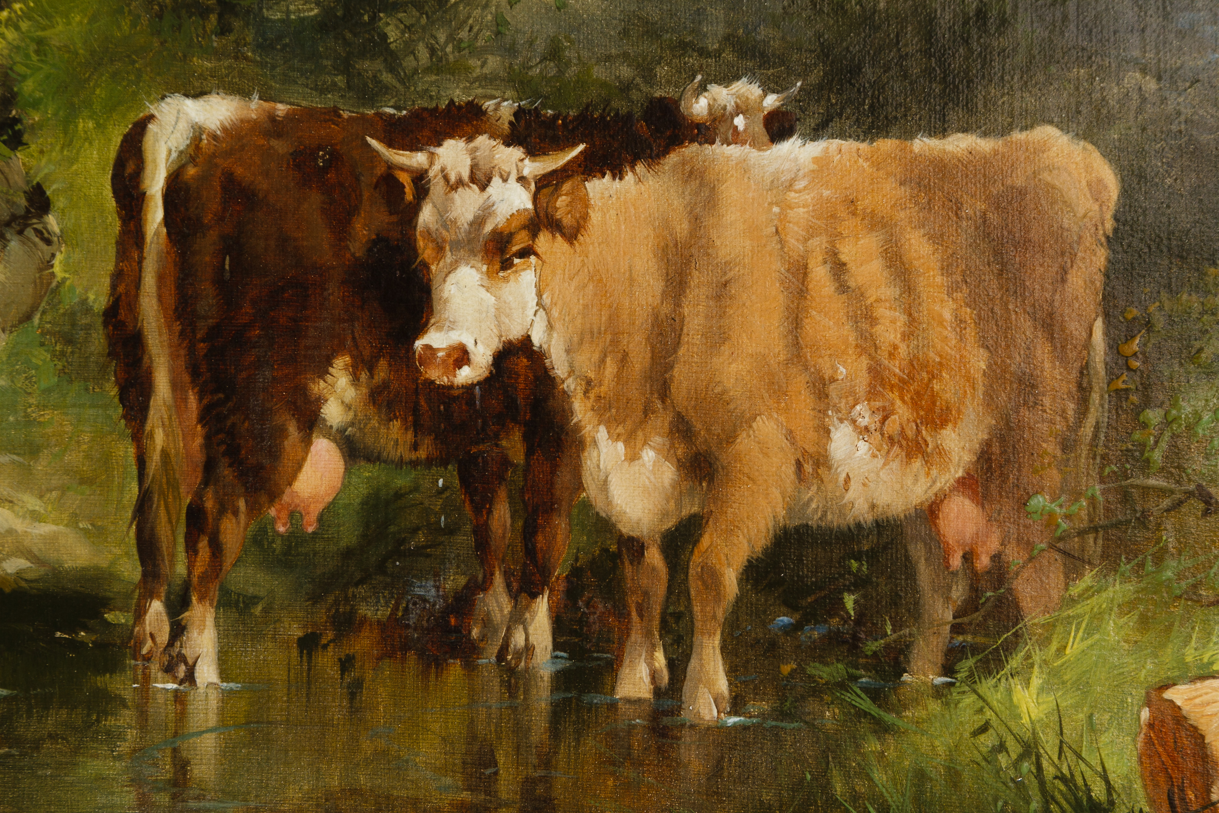 Joseph Horlor (British, 1809-1887) 'A Summer Landscape'