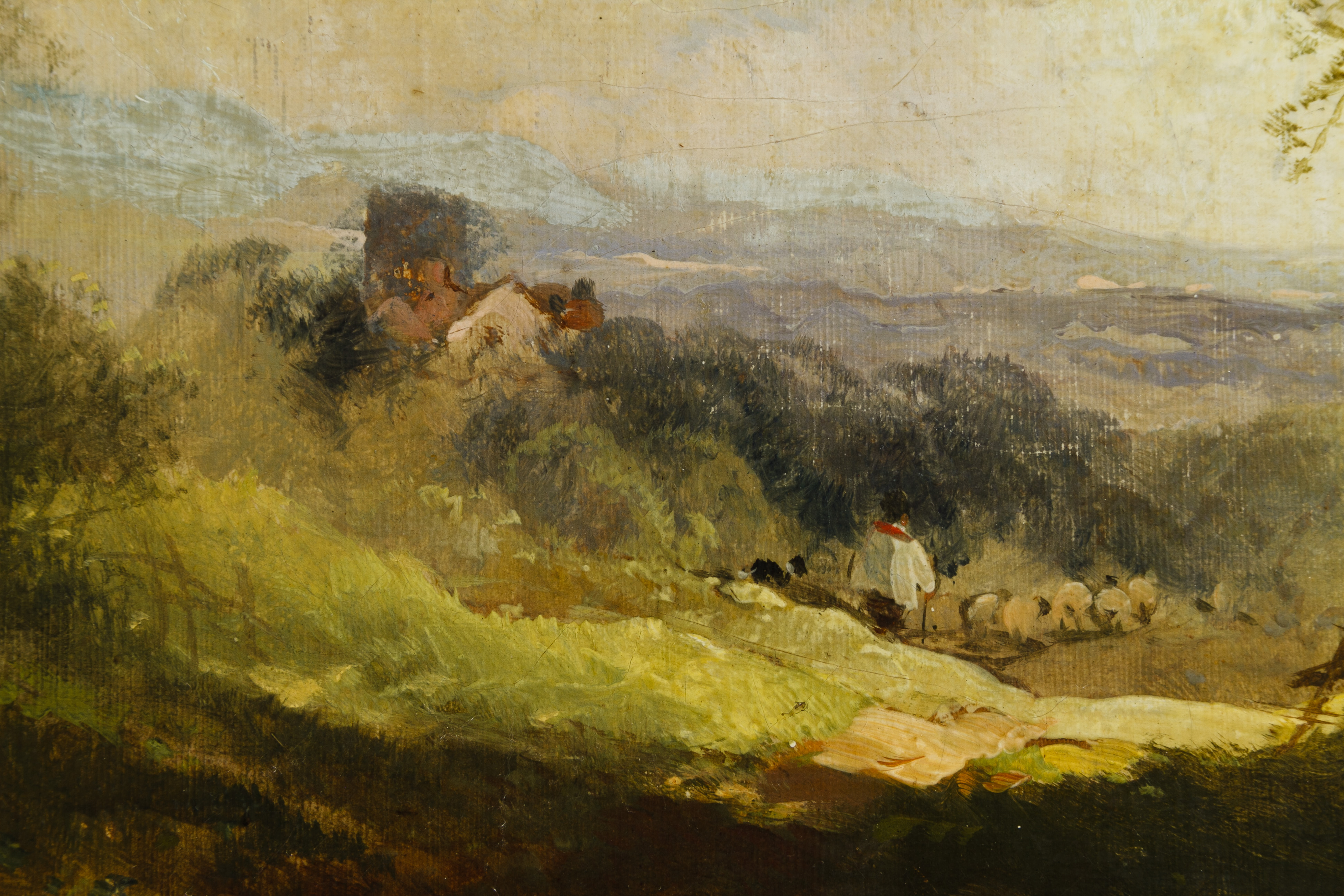 Joseph Horlor (British, 1809-1887) 'An Overshot Mill'