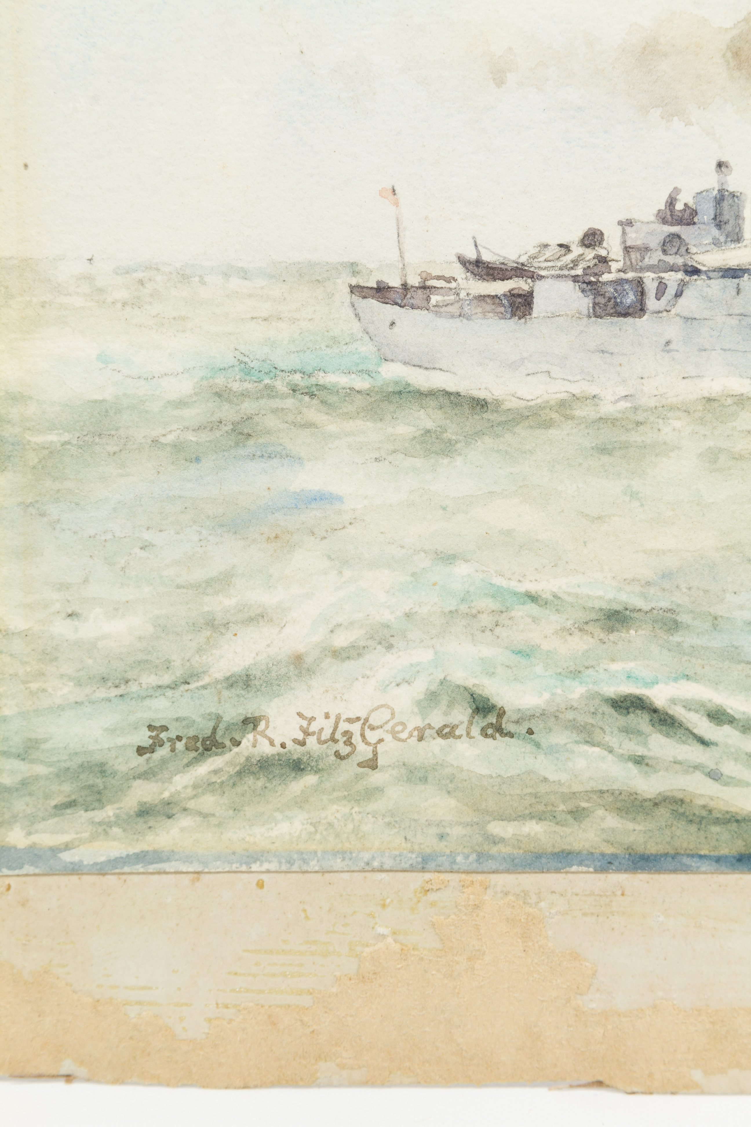 Frederick R Fitzgerald (British, 1897-1938) Watercolor