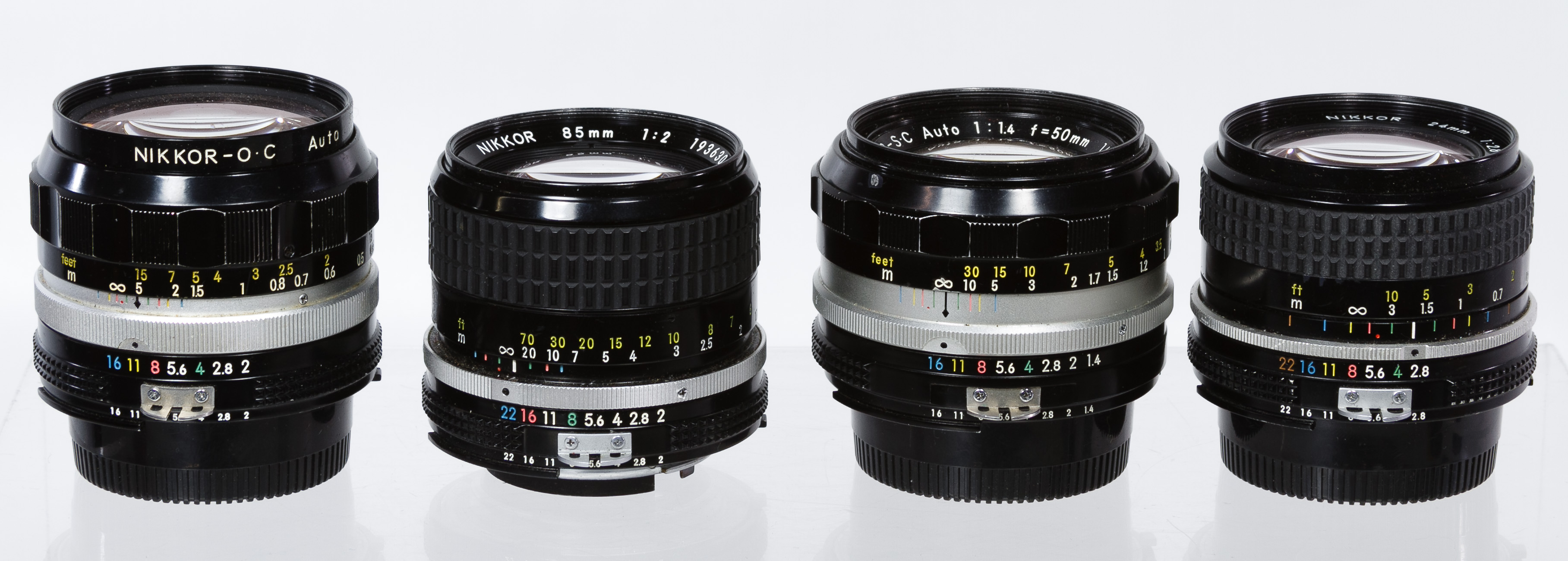 Nikon MD-3 Camera and Lens Assortment