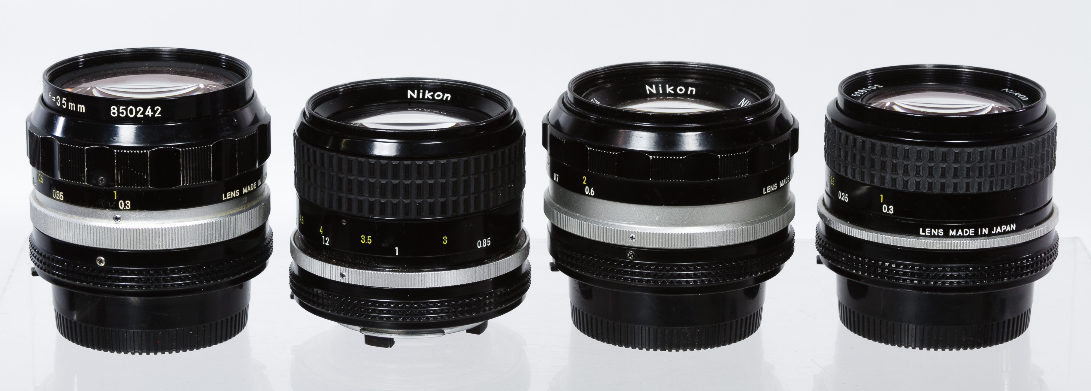 Nikon MD-3 Camera and Lens Assortment