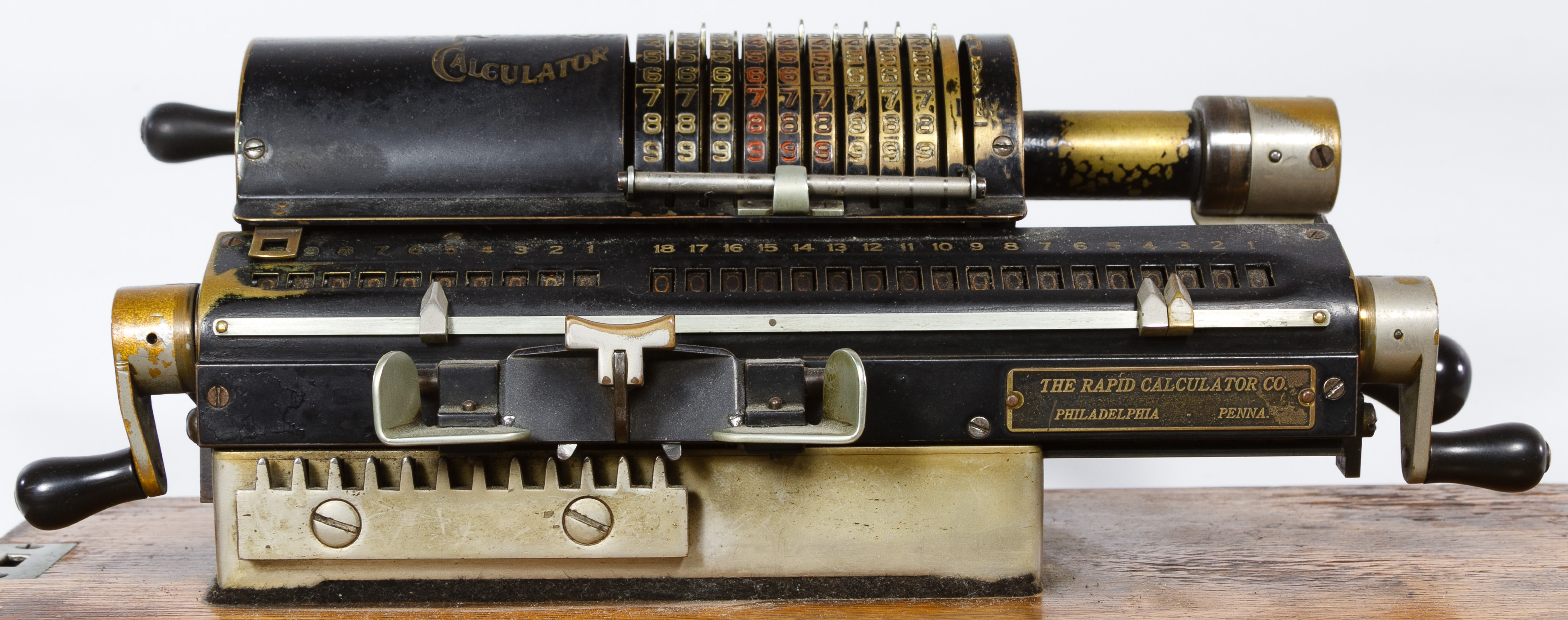 Rapid Calculator Co. Adding Machine