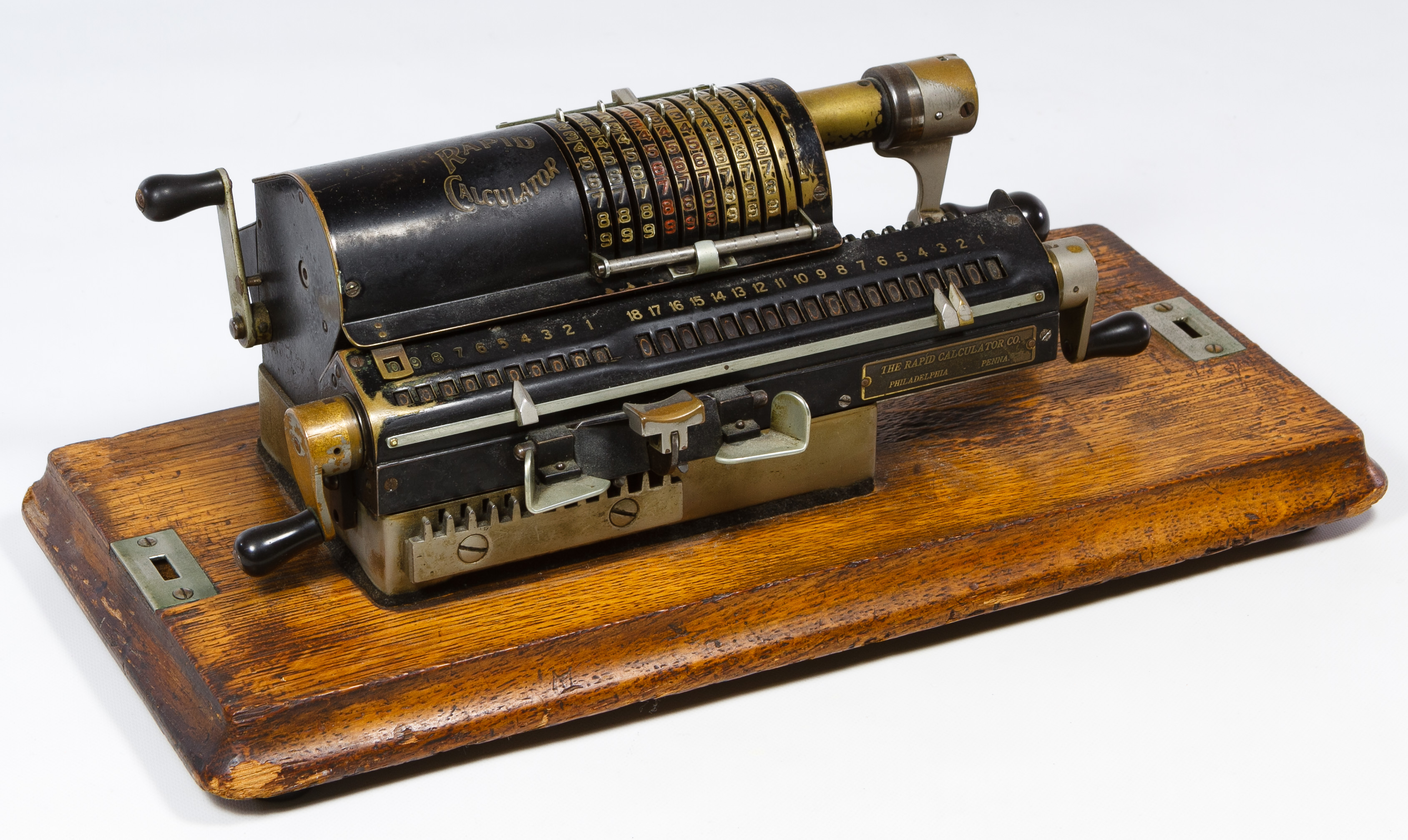 Rapid Calculator Co. Adding Machine