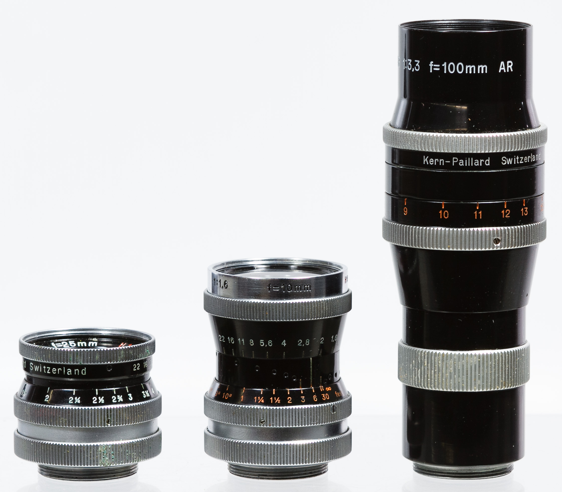 Paillard Bolex H16 Reflex Movie Camera and Lenses