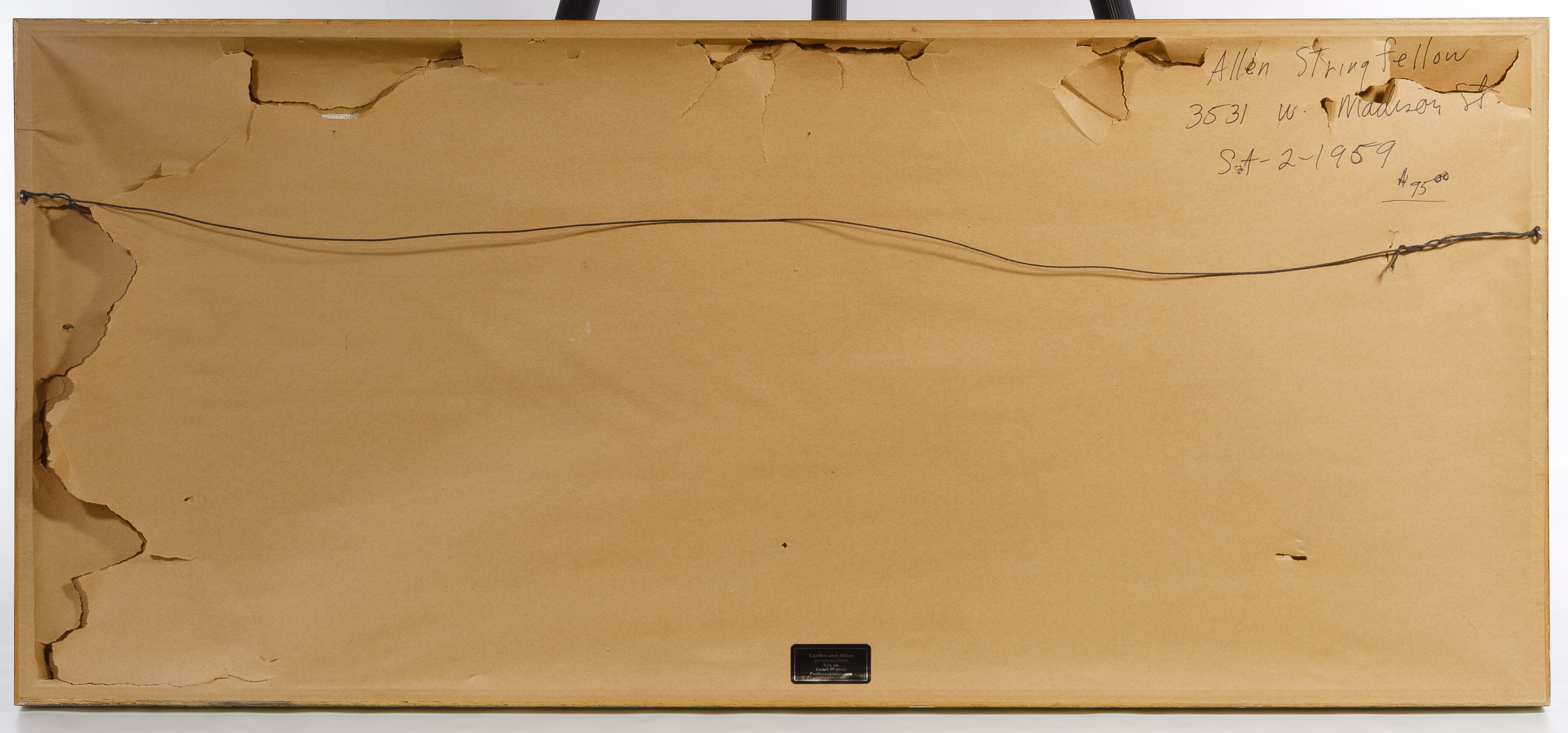 Allen Stringfellow (American, 1923-2004) Mixed Media on