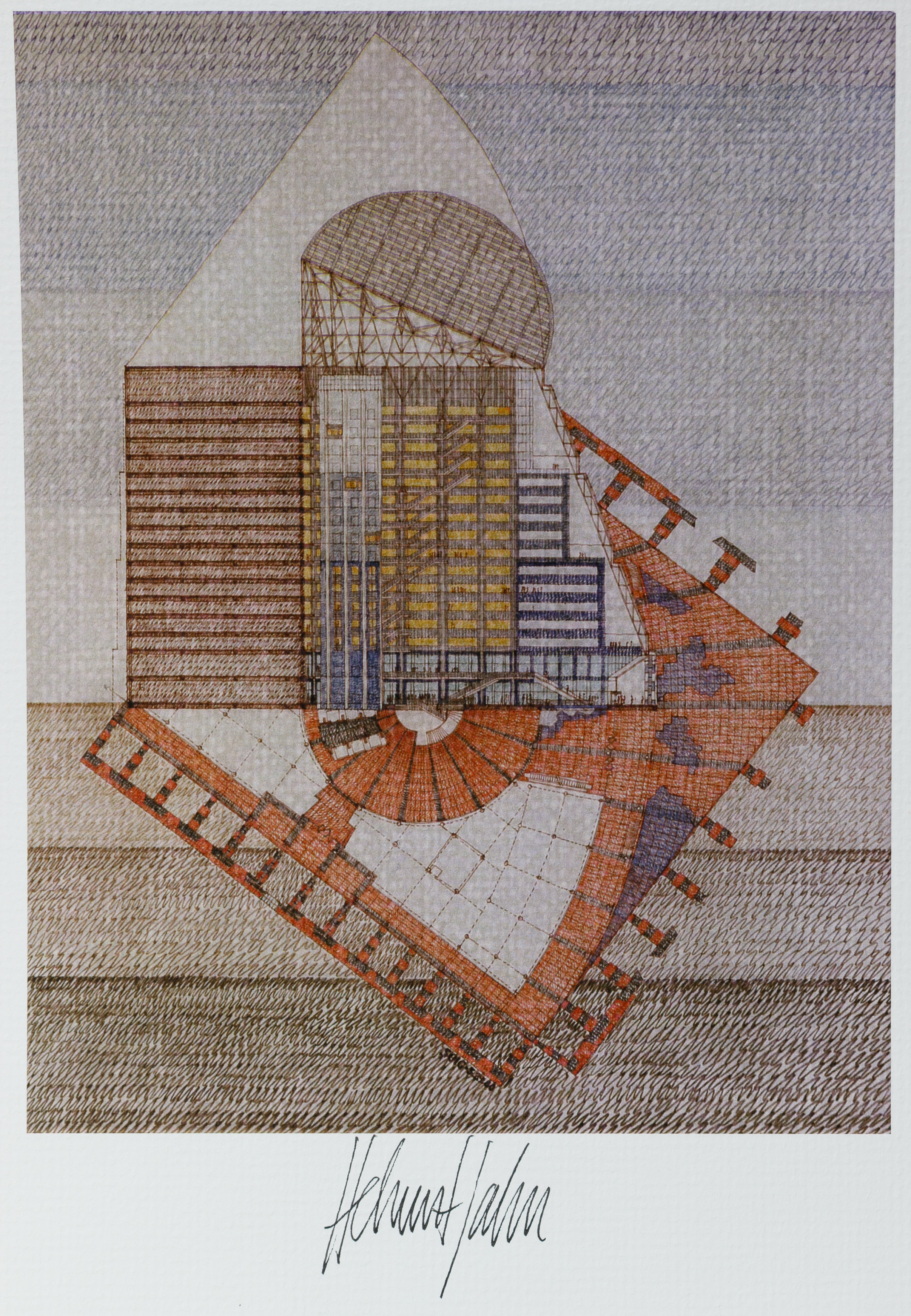 Helmut Jahn 'State of Illinois Center' Prints