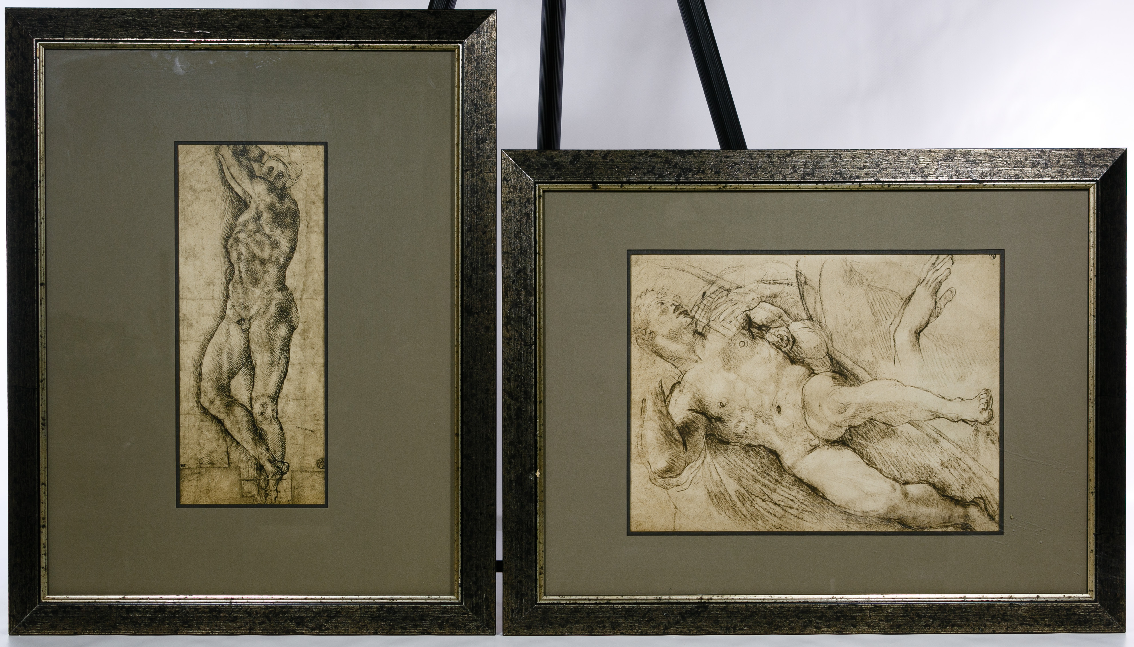 Italian Renaissance Style Nude Male Prints