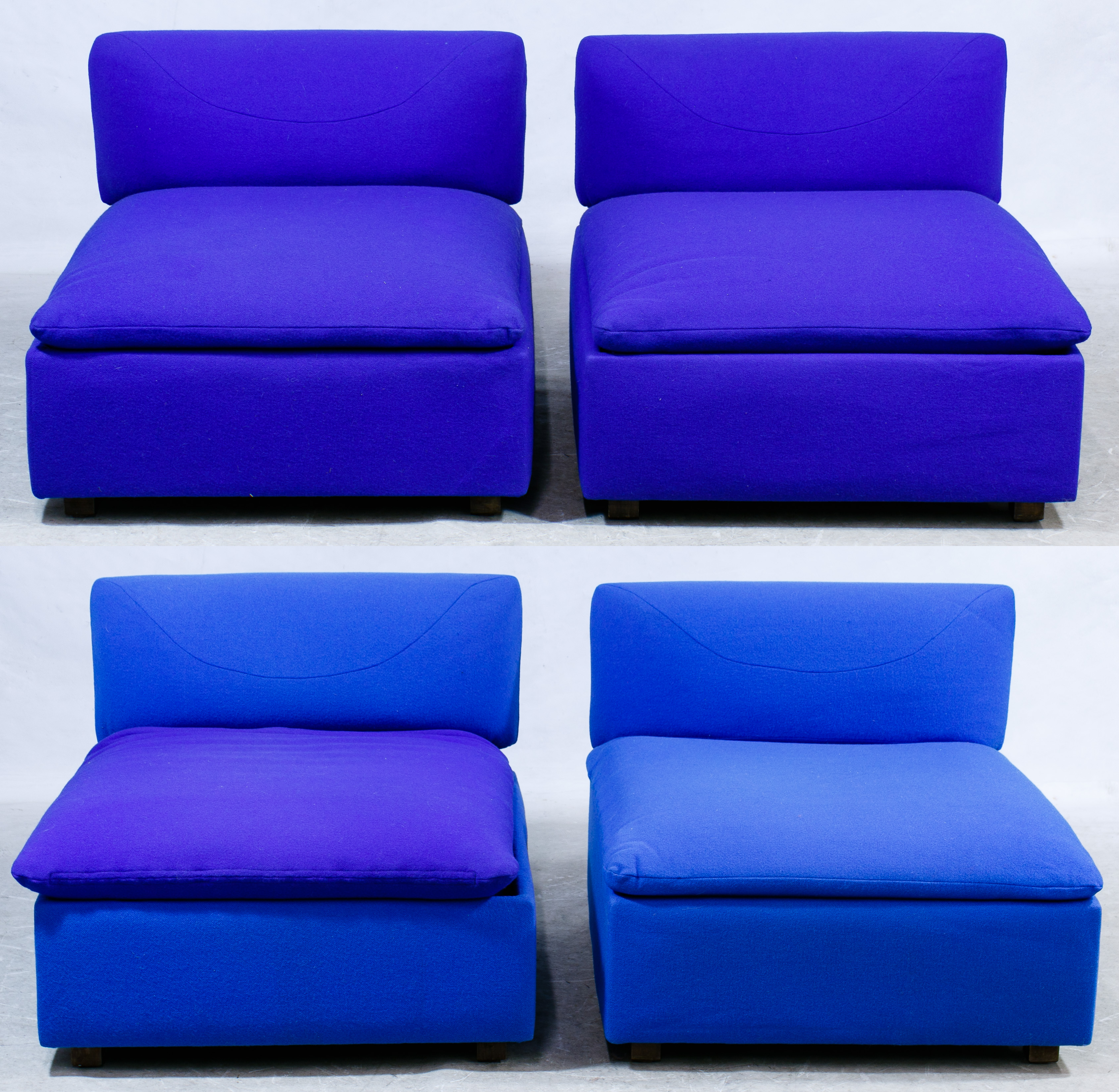 Modular Upholstered Pit Group Sectional Sofa