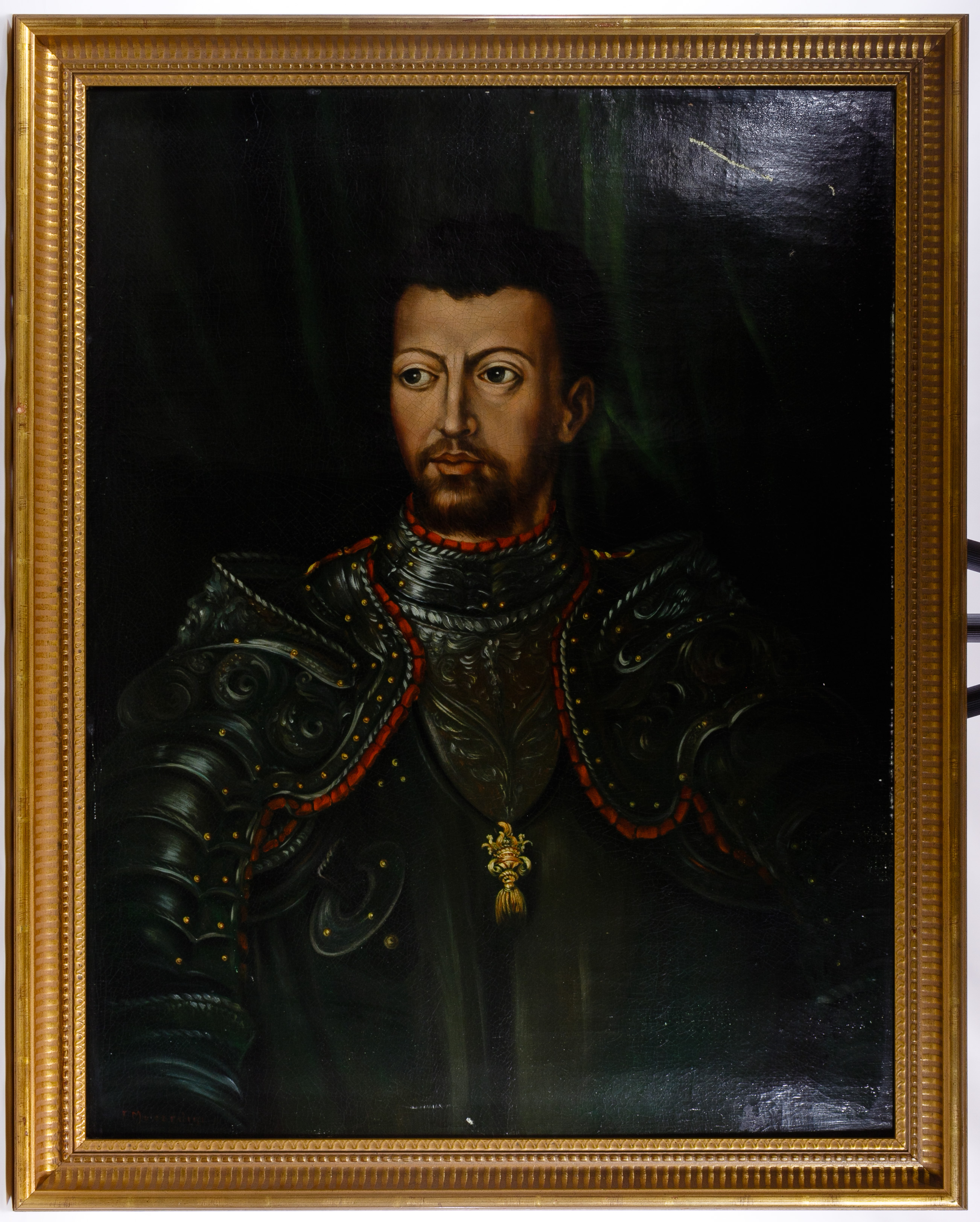 (After) Francesco Morandini (Italian, 1544-1597) Oil on