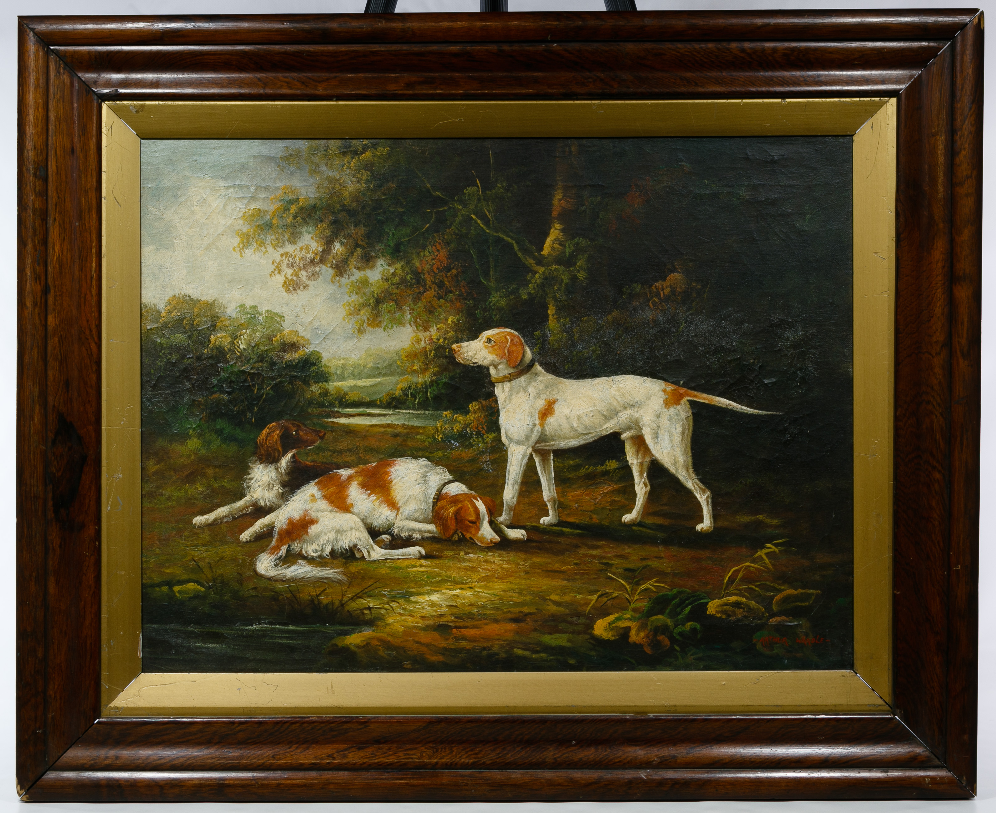 (Attributed to) Arthur Wardle (British, 1864-1949) Oil