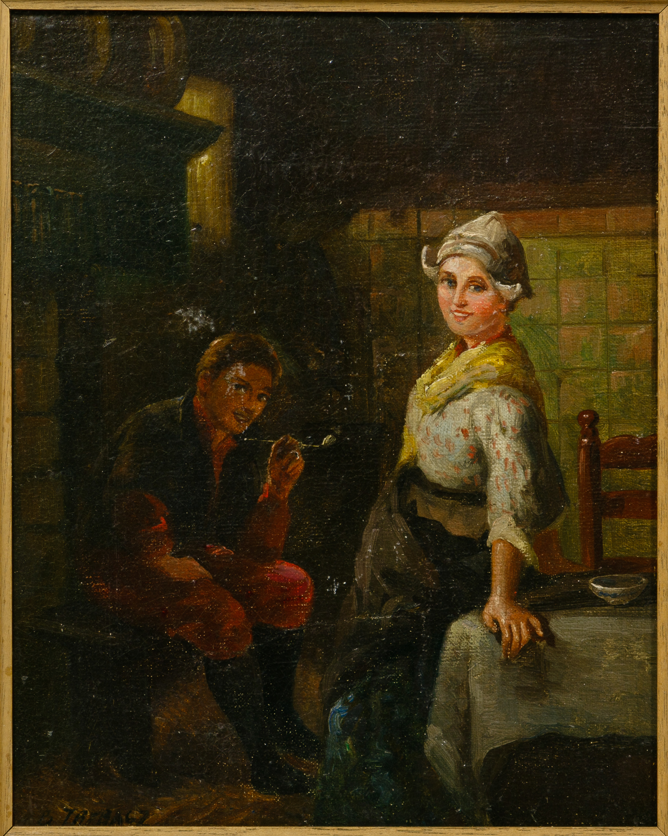 Bernard Trebacz (20th Century) Oil on Board