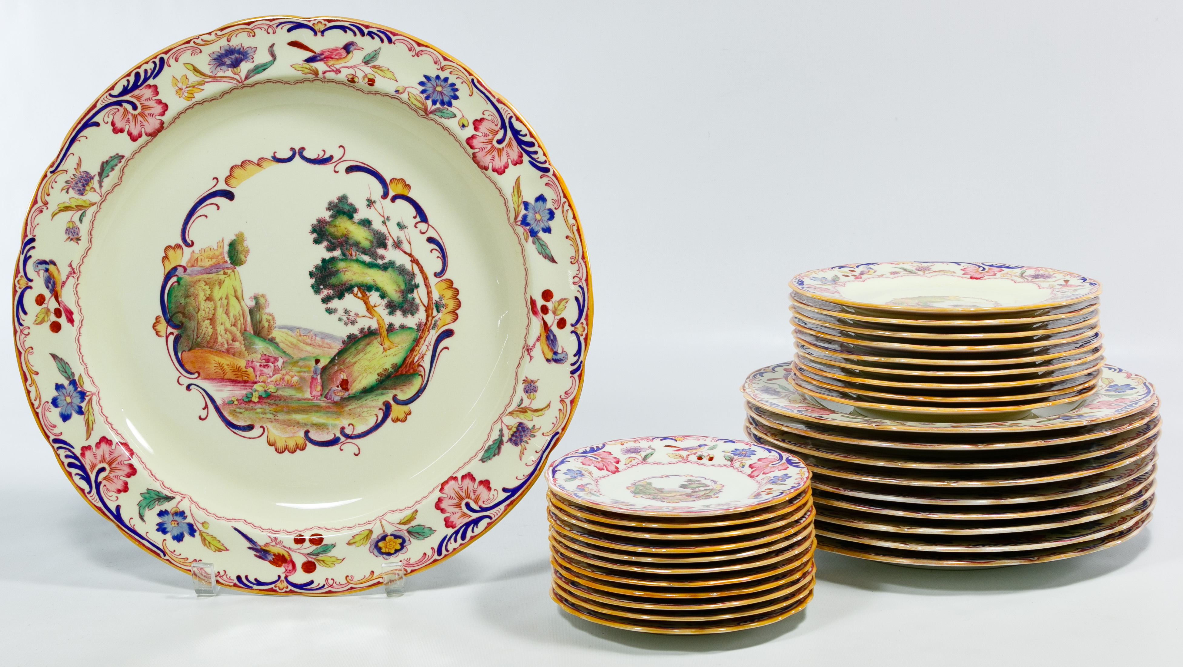 Spode 'Gobelin' Partial China Service