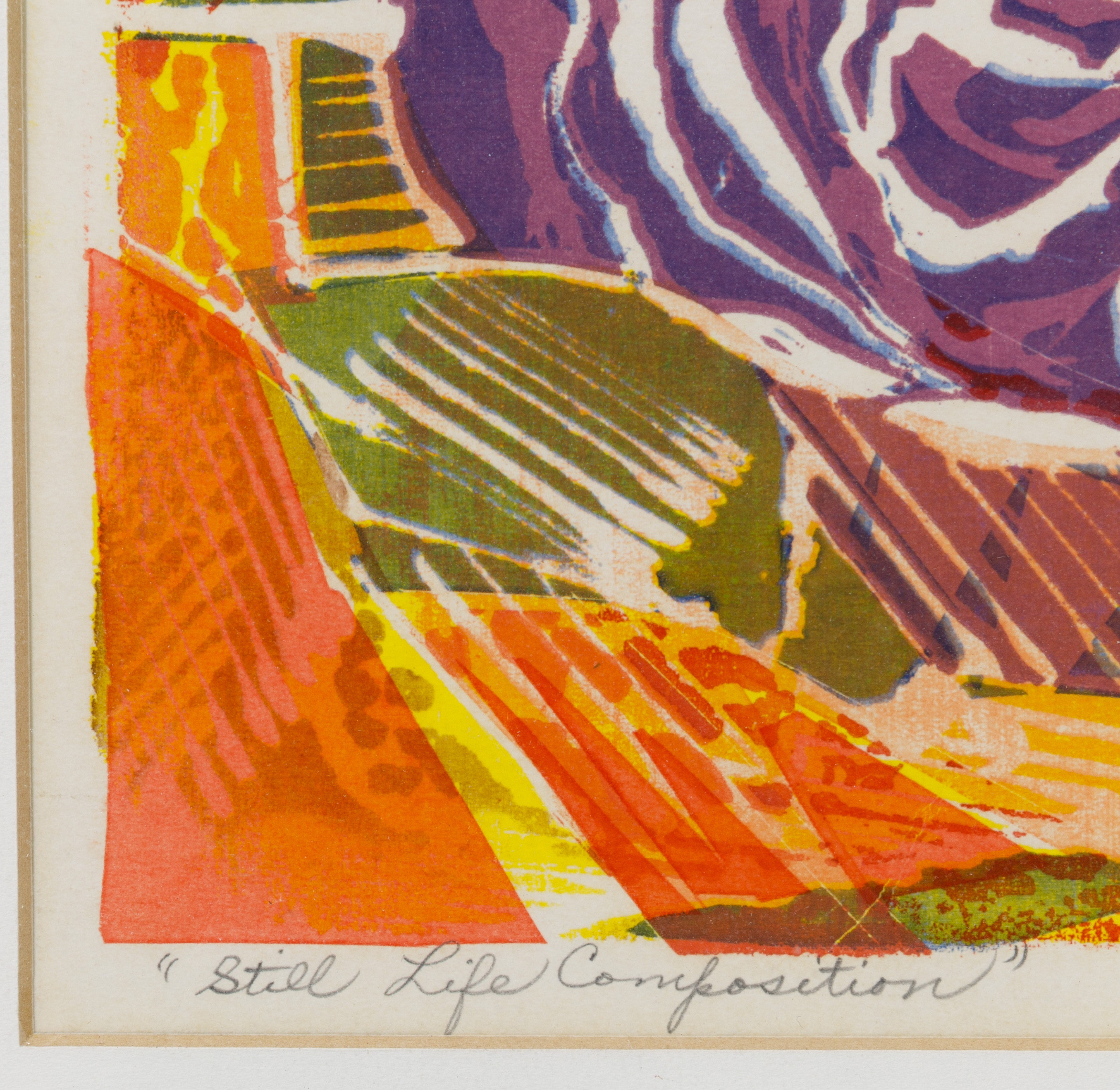 Alma Goetsch (American, 1901-1968) 'Still Life