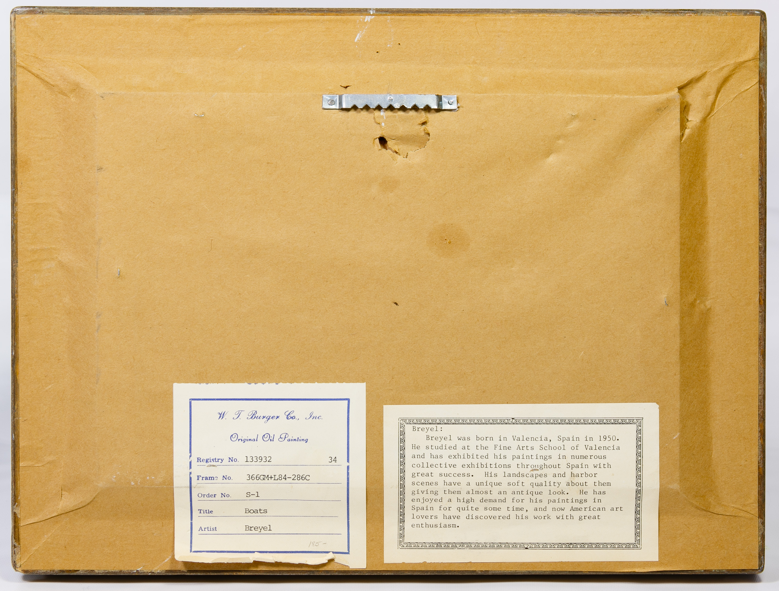 Breyel (Spanish, b.1950) Oil on Board