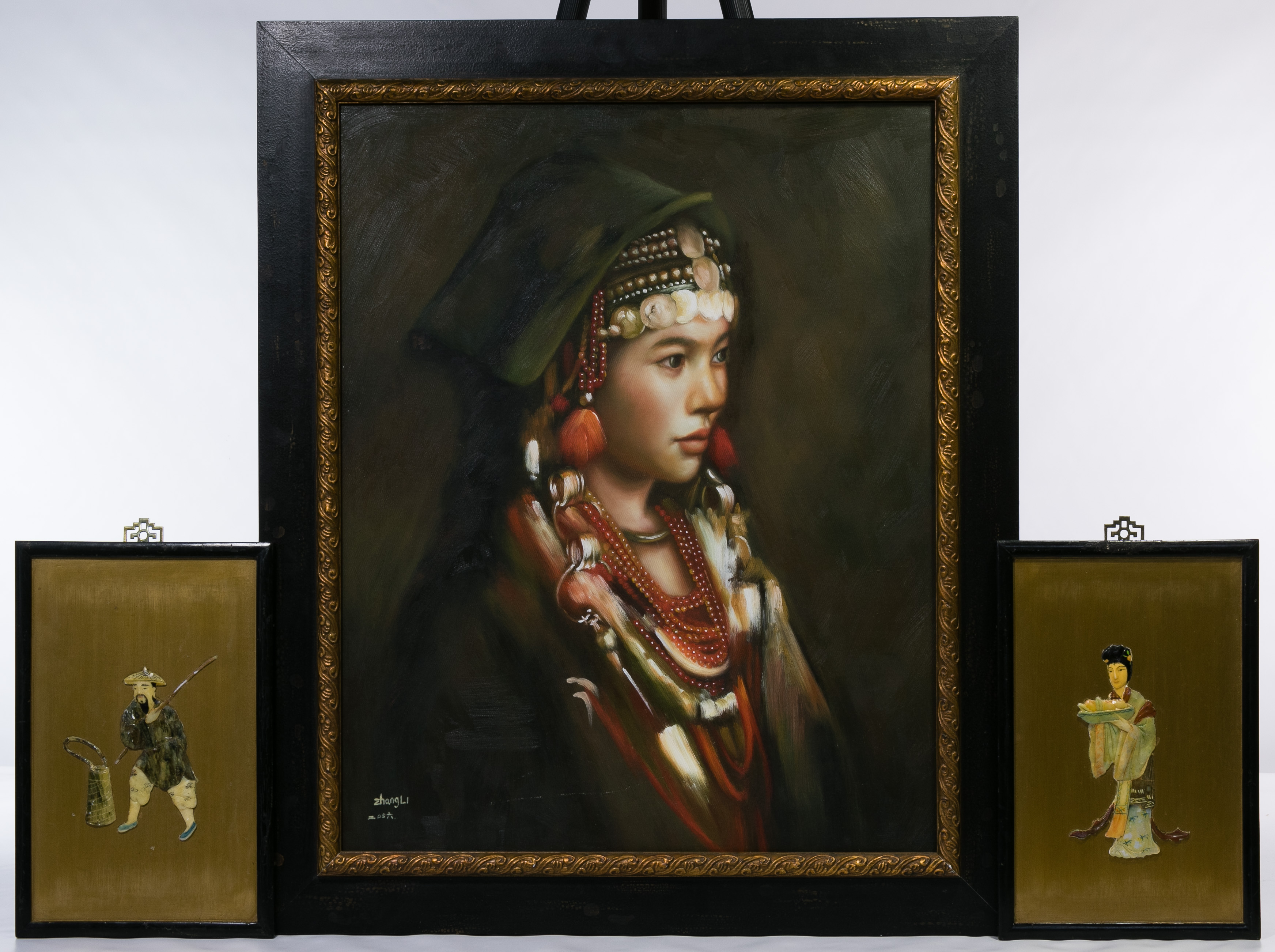 Zhang Li (Chinese, 20th Century) Oil on Canvas