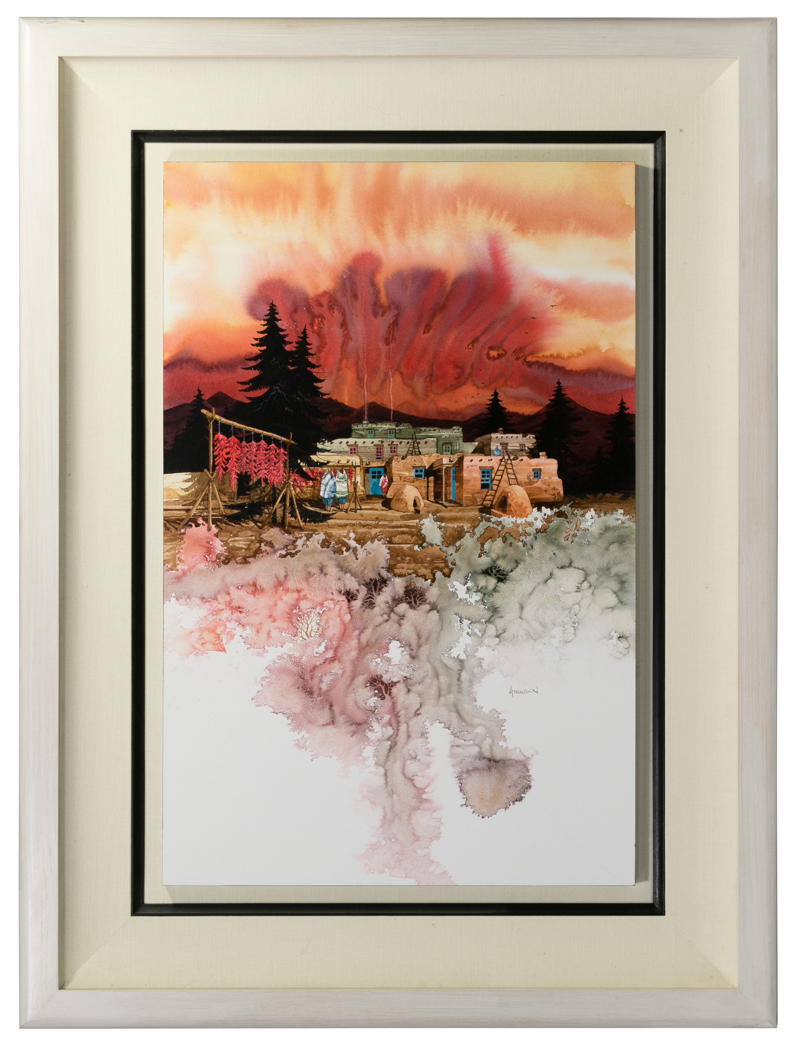 Michael Atkinson (American, b.1946) Watercolor and