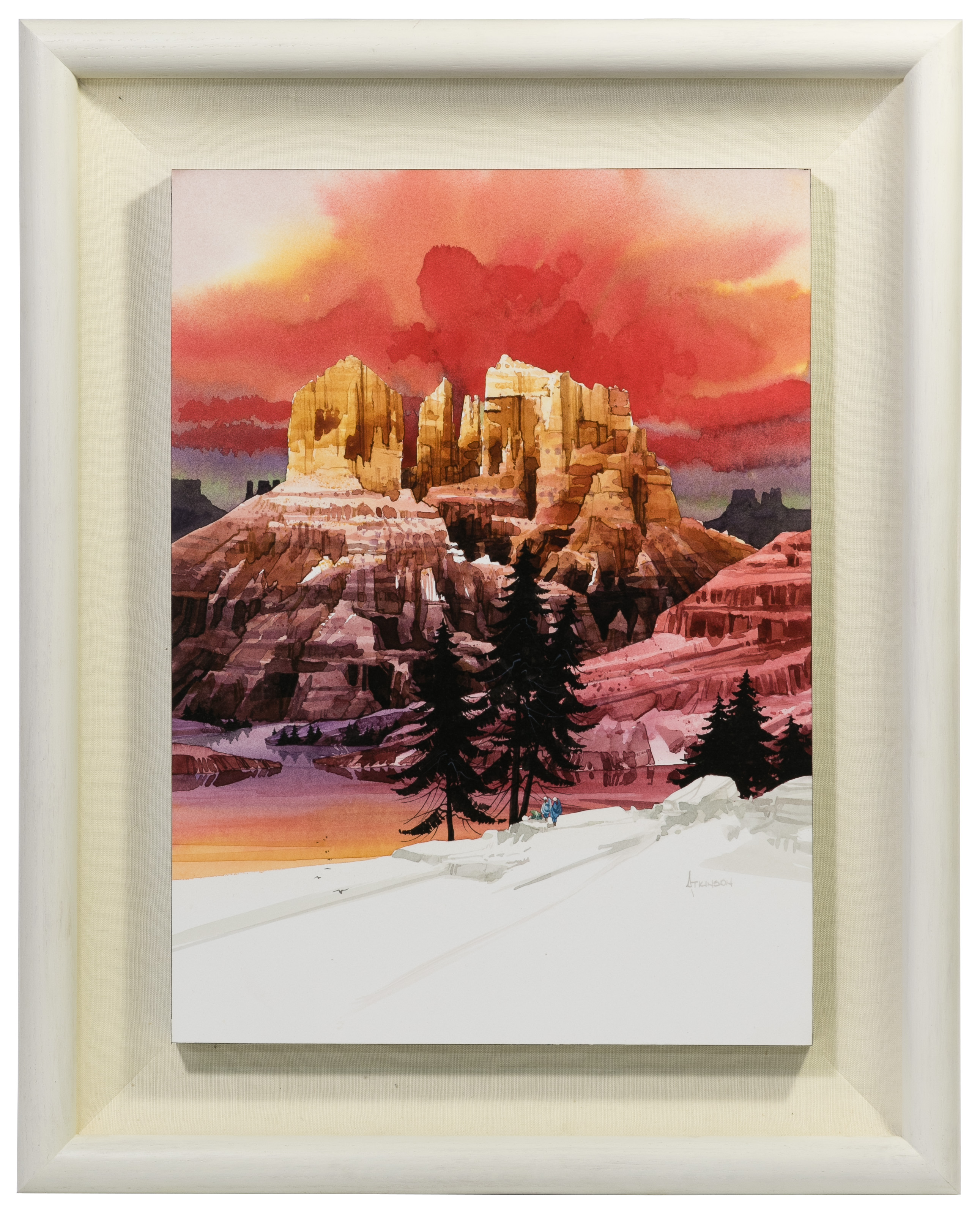 Michael Atkinson (American, b.1946) Watercolor and