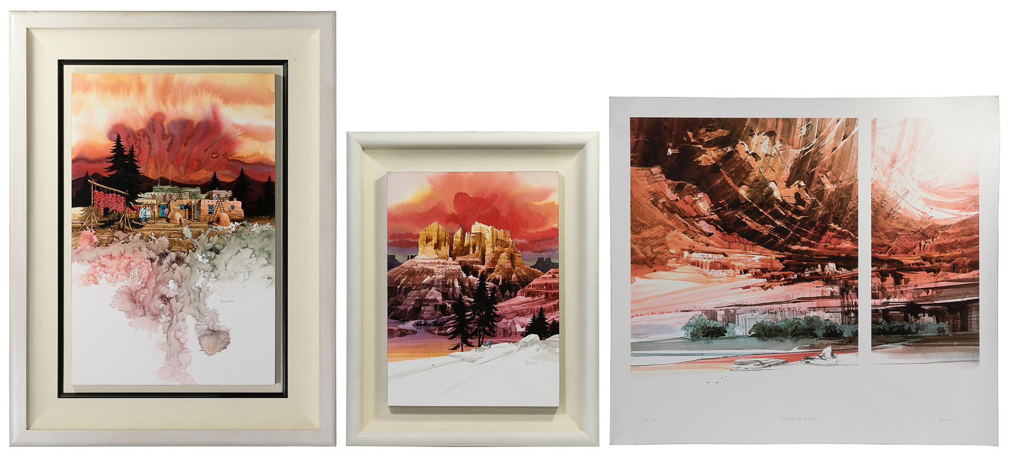 Michael Atkinson (American, b.1946) Watercolor and